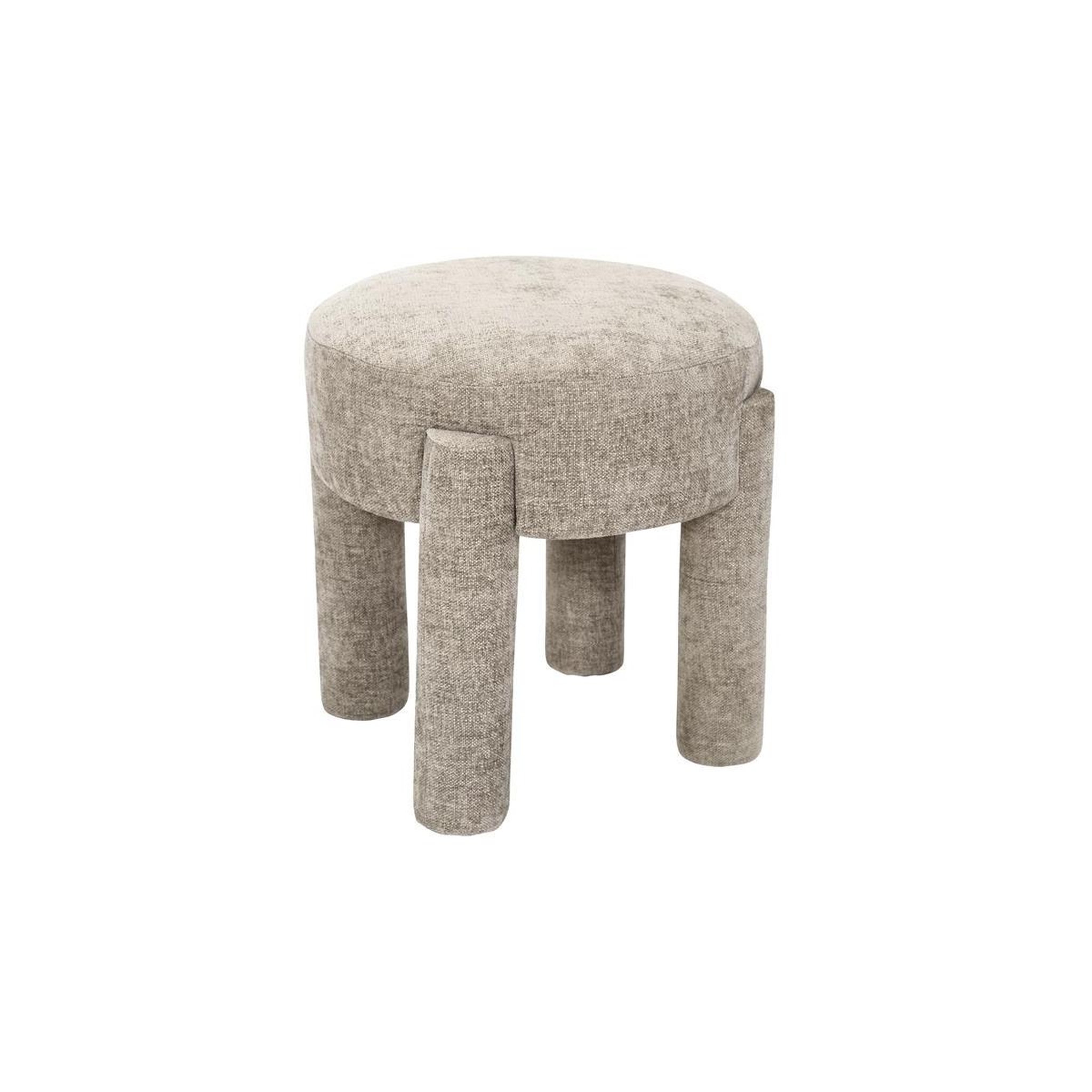 Paris Prix Tabouret Design Emilia 40cm Taupe pas cher - Auchan.fr