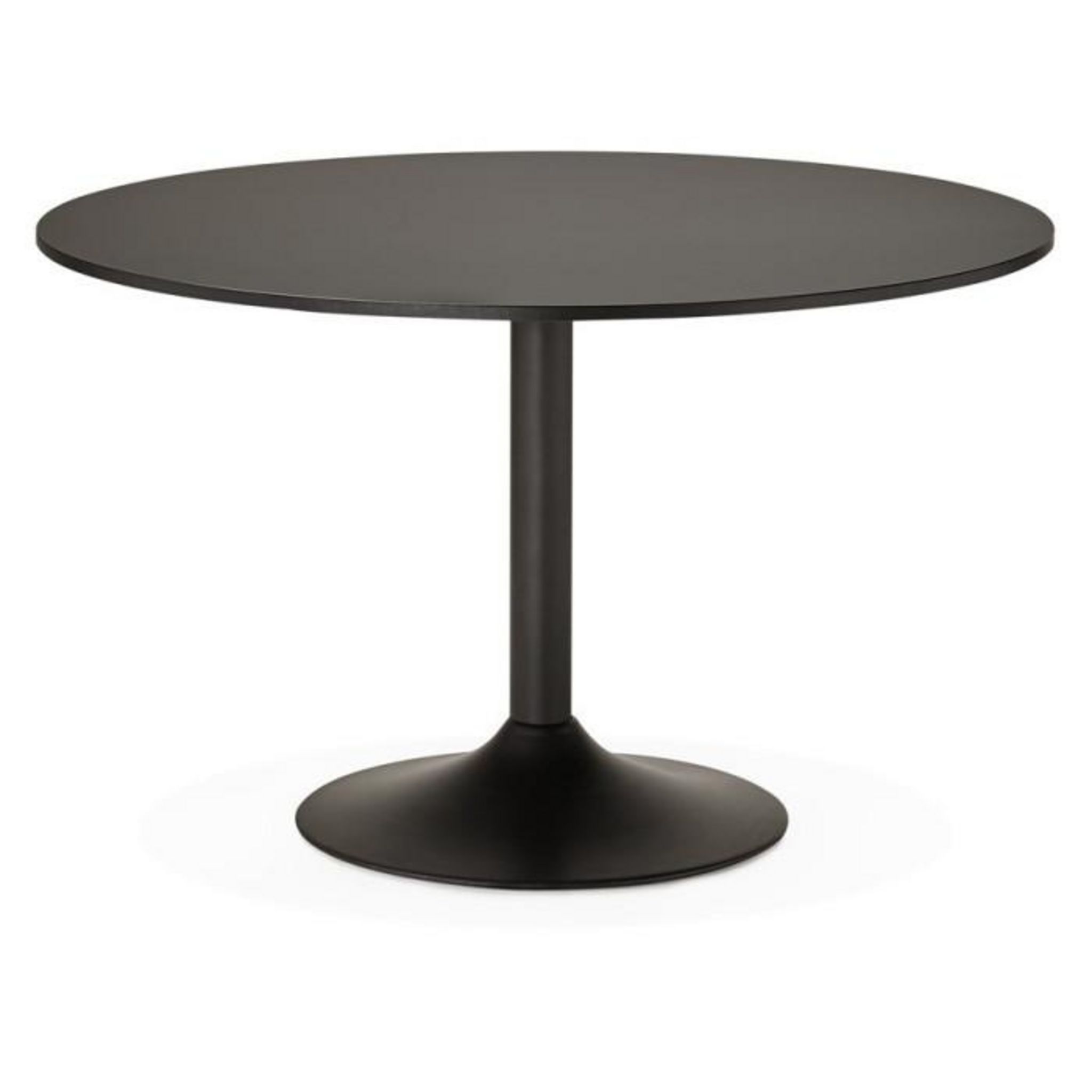 Paris Prix Table de Repas Vanta 120cm Noir pas cher - Auchan.fr