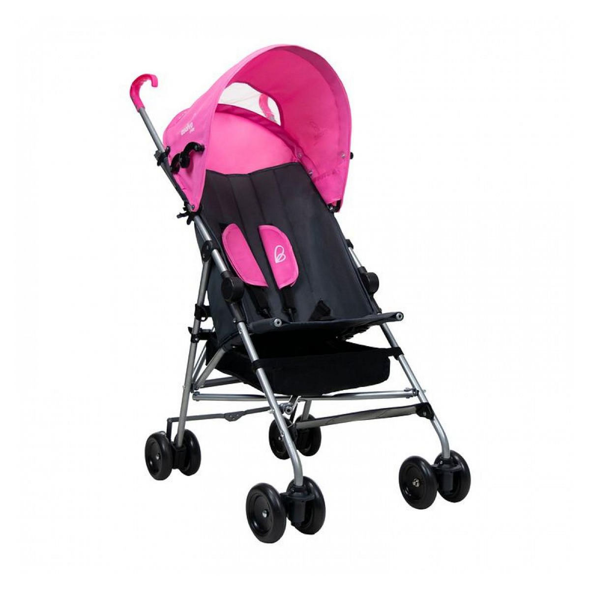 Asalvo Poussette Enzo Candy rose noir pas cher - Auchan.fr