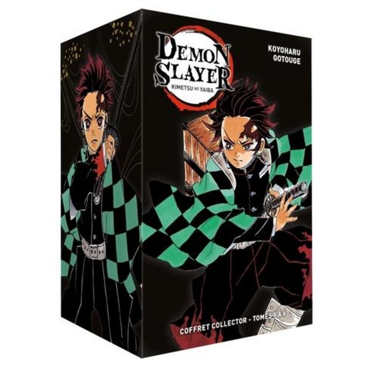DEMON SLAYER TOMES 1 A 6 : COFFRET EN 6 VOLUMES. AVEC 6 EX-LIBRIS ...
