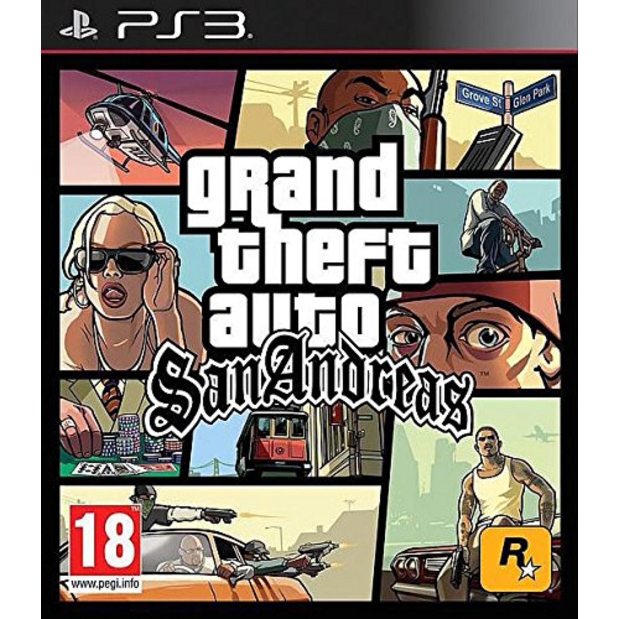 GTA San Andreas - PS3 pas cher - Auchan.fr