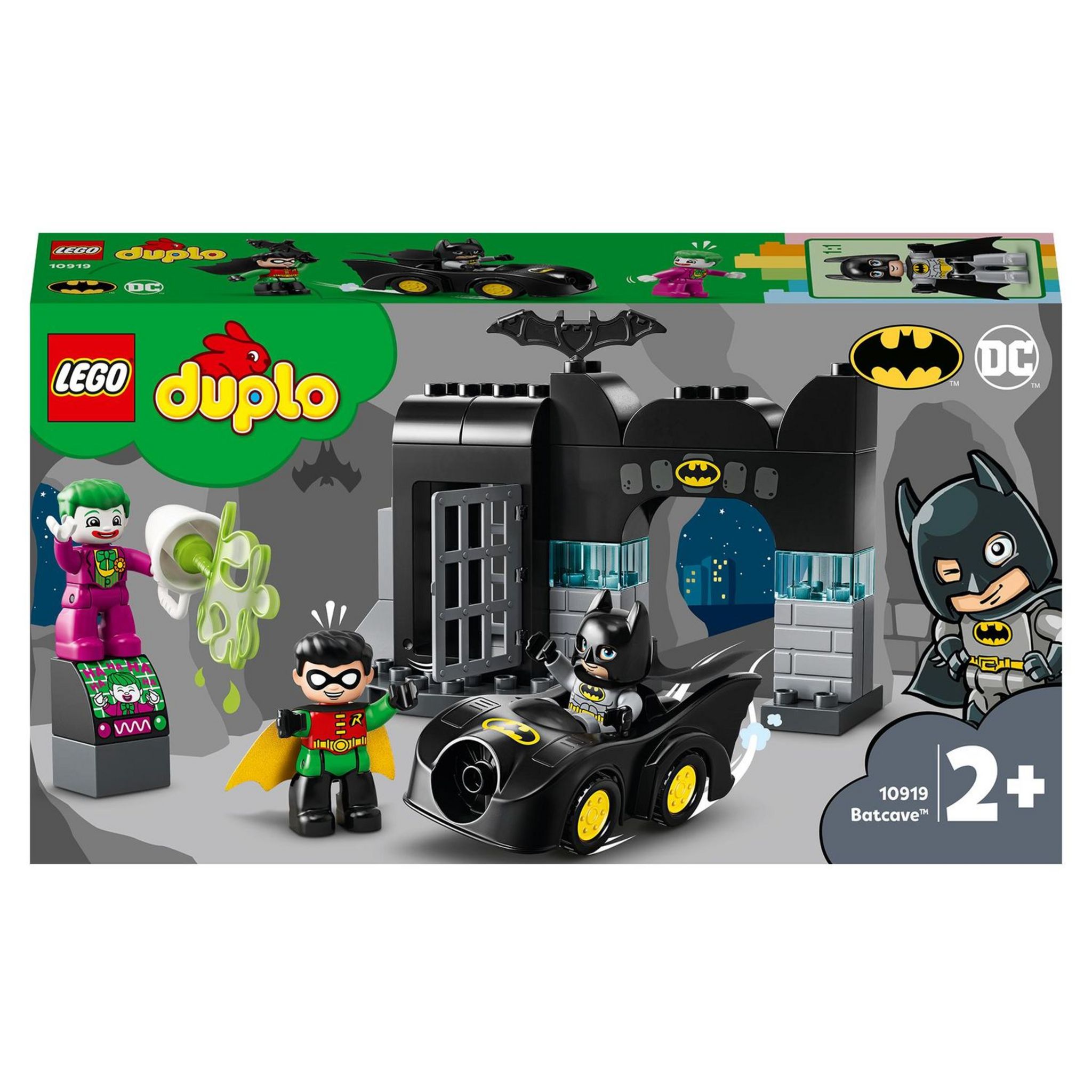LEGO DUPLO 10919 Super-Héros DC Batman - La Batcave pas cher - Auchan.fr