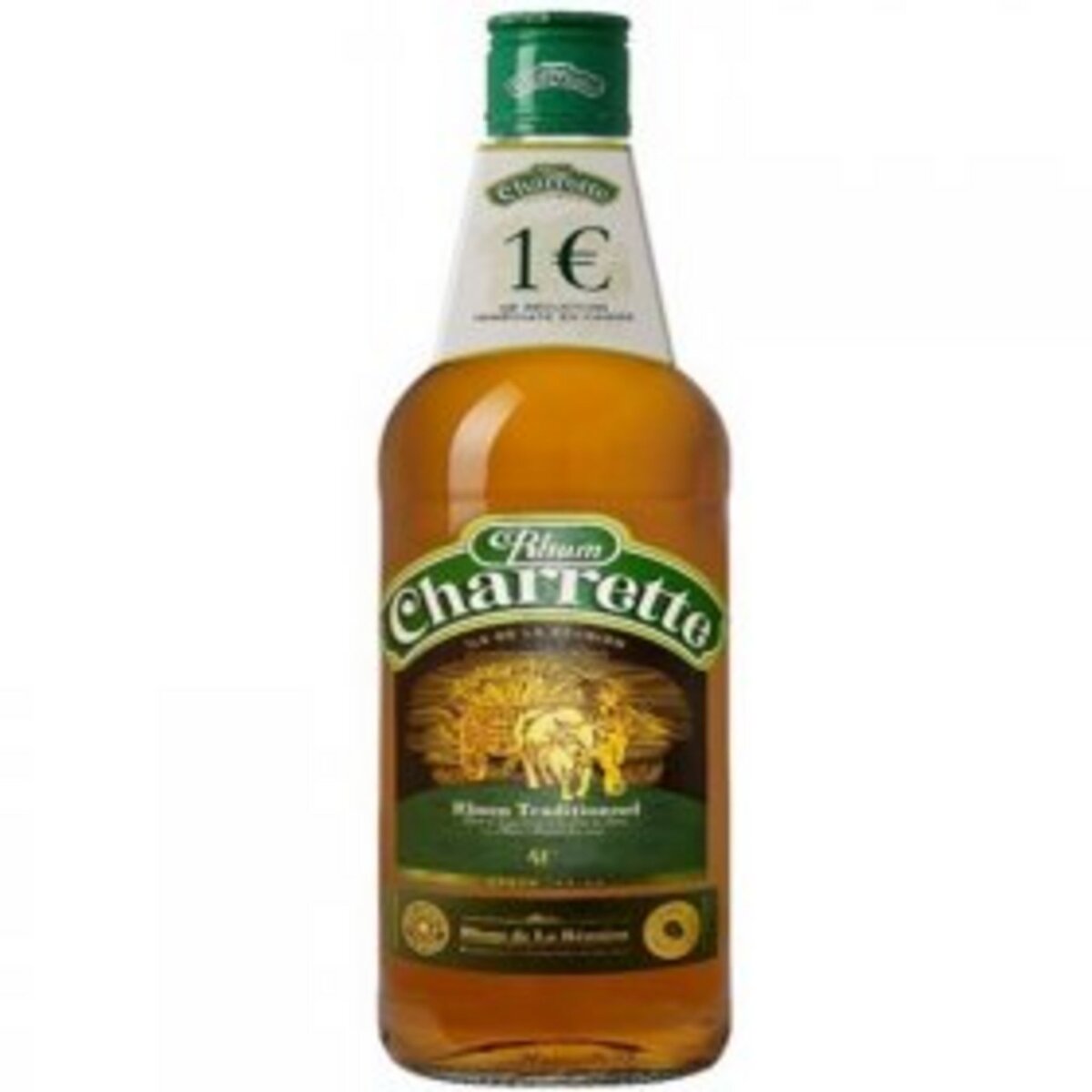 Charrette CHARRETTE RHUM AMBRE 40D 1L pas cher - Auchan.fr