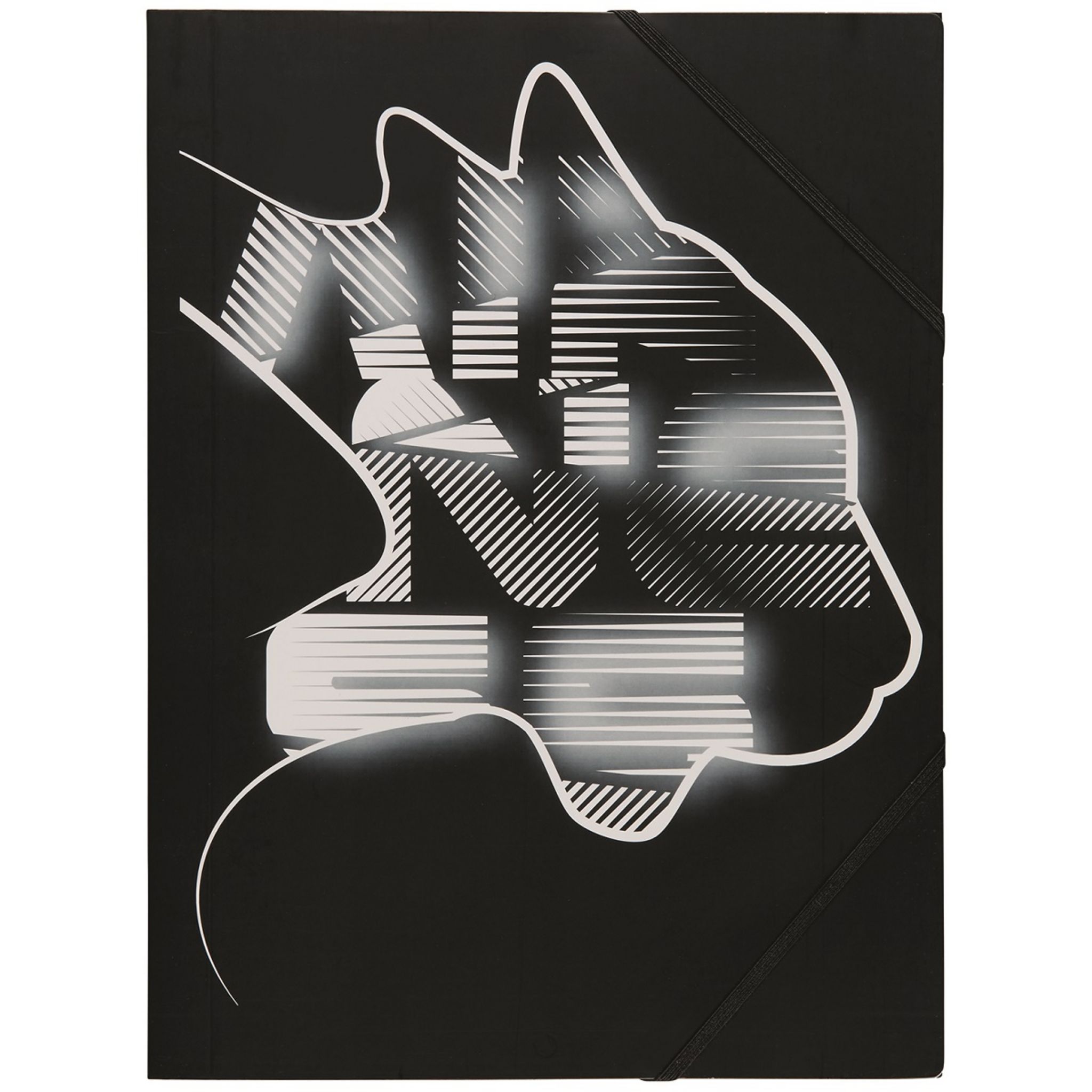 AIRNESS chemise à élastiques 24x32 Airness Legend - Panthère noir/blanc ...