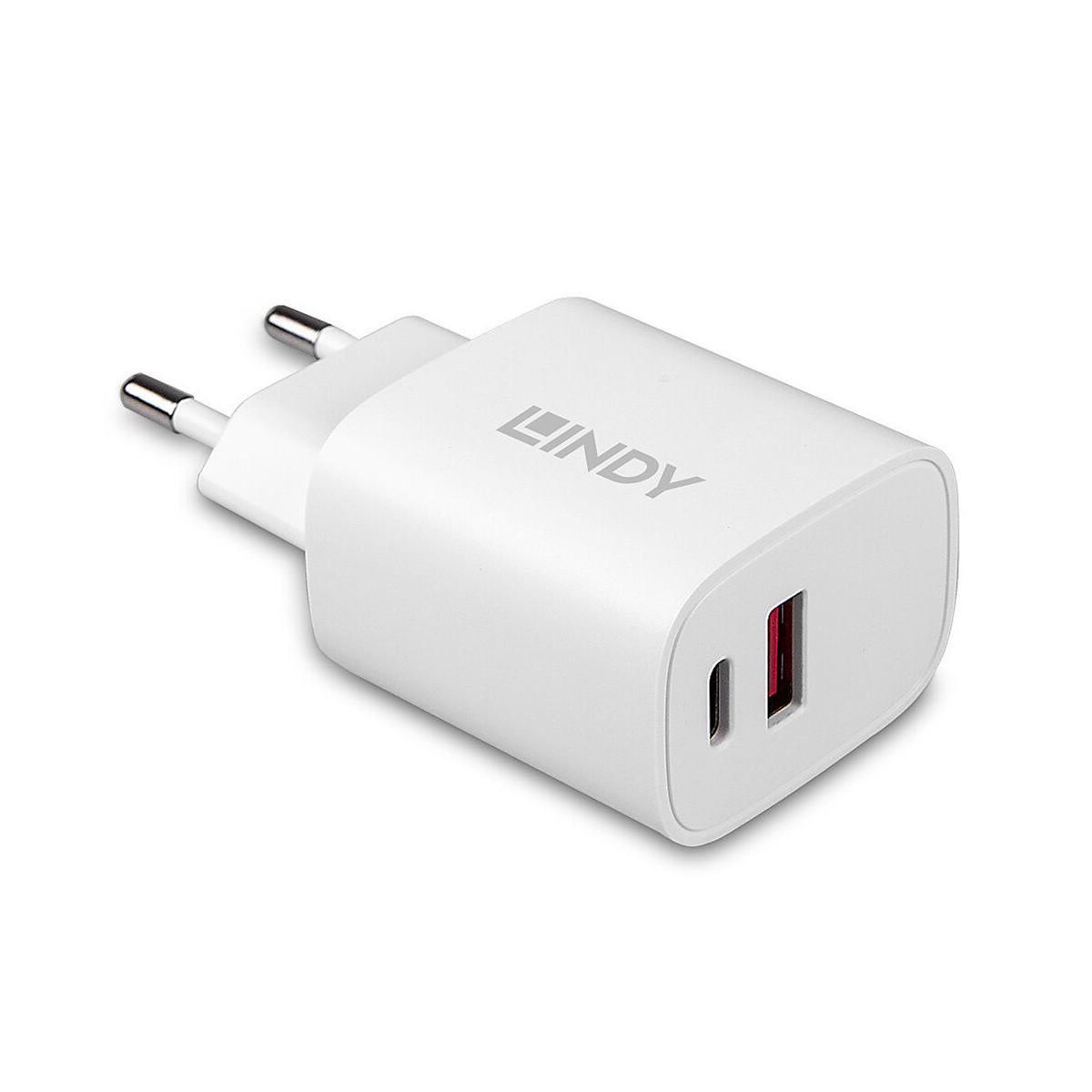 LINDY Lindy 73413 chargeur d'appareils mobiles Universel Blanc Secteur ...
