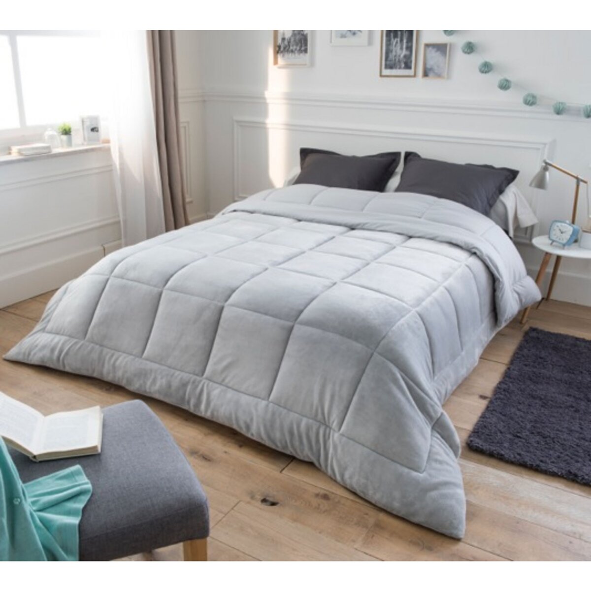 Couette chaude Microfibre PURE DOUCEUR pas cher - Auchan.fr
