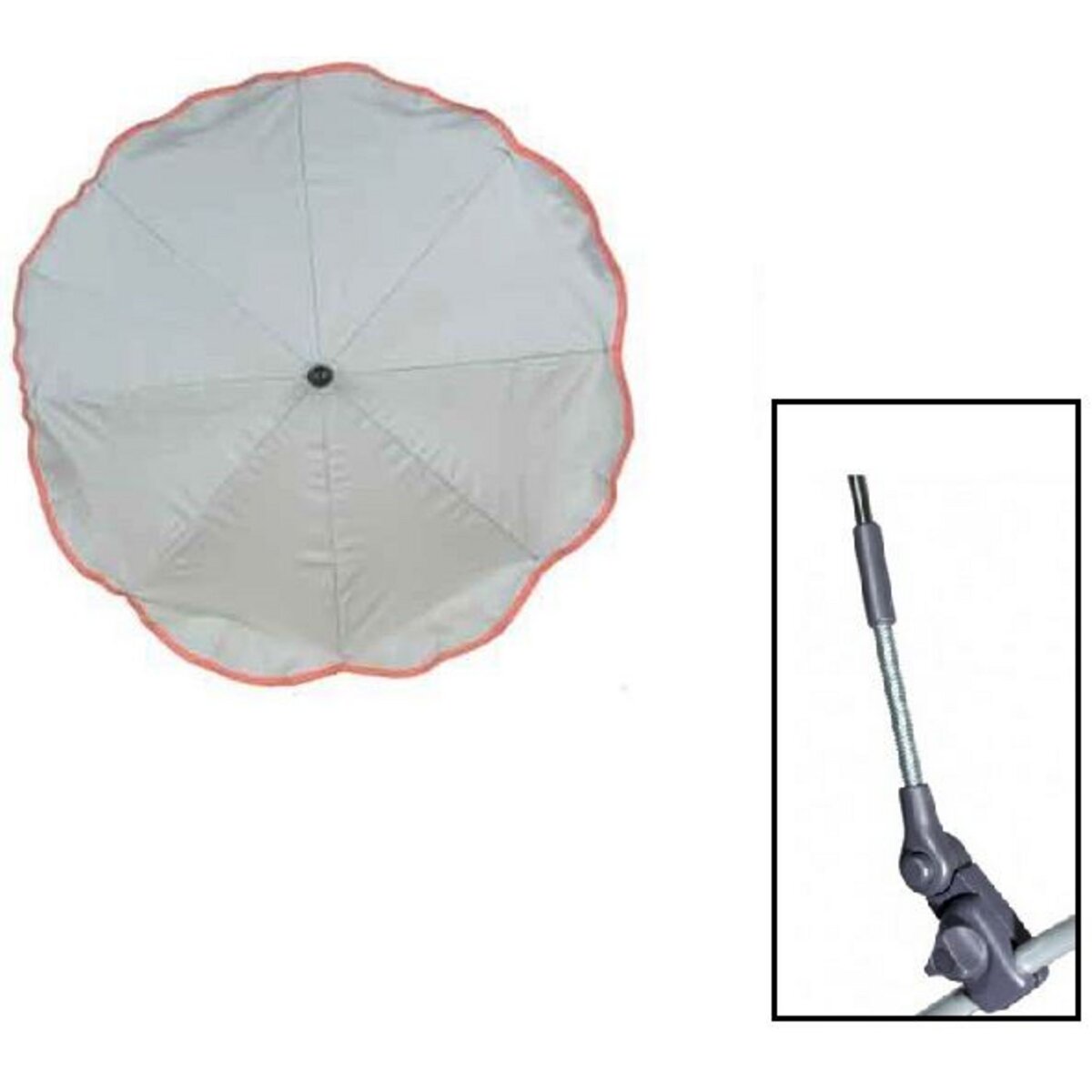 BAMBISOL Ombrelle beige safari pas cher - Auchan.fr