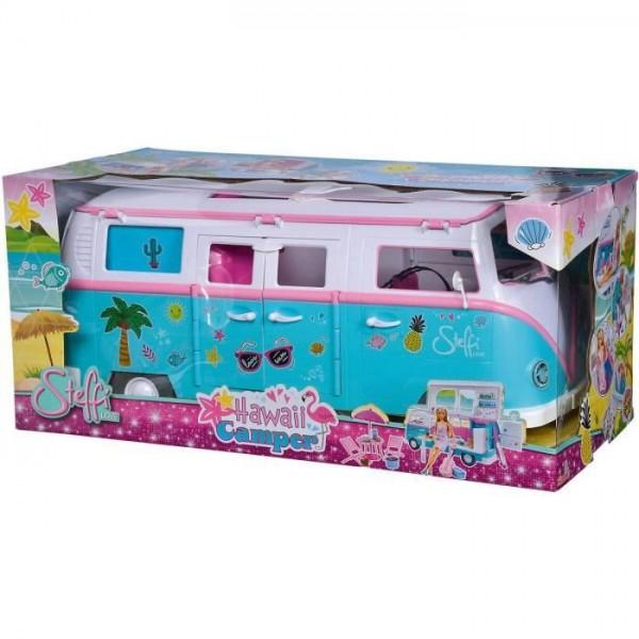 SIMBA.DICKIE.GROUP Poupée mannequin 29cm Steffi love et son camping car ...