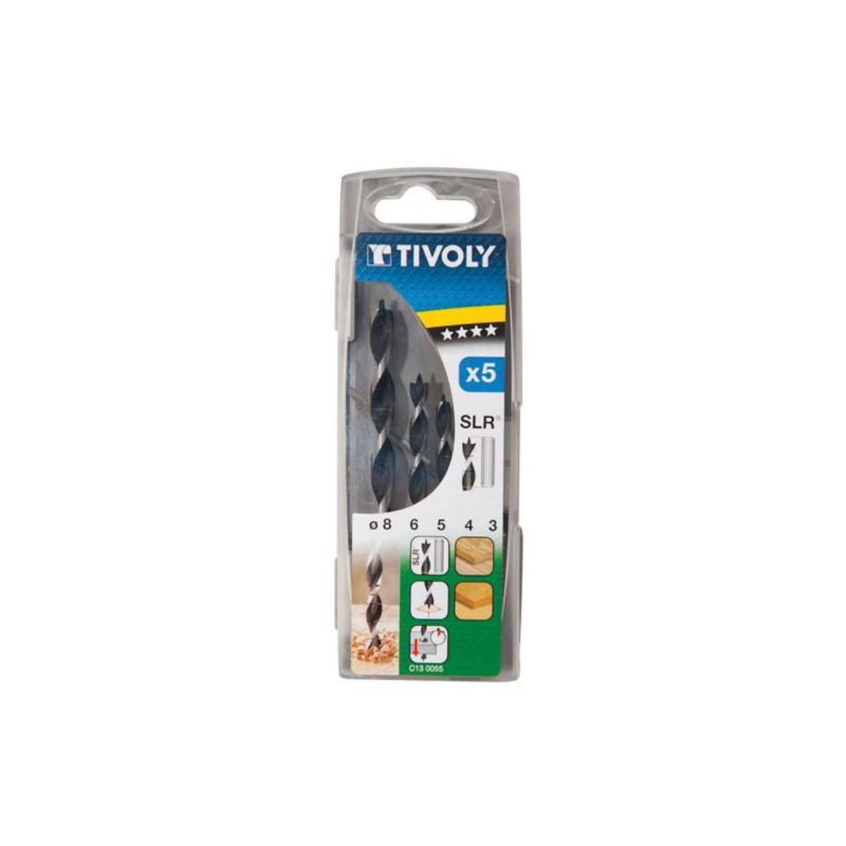 TIVOLY FORETS BOIS SLR COFFRET DE 5 TIVOLY - C 13 SRL pas cher - Auchan.fr