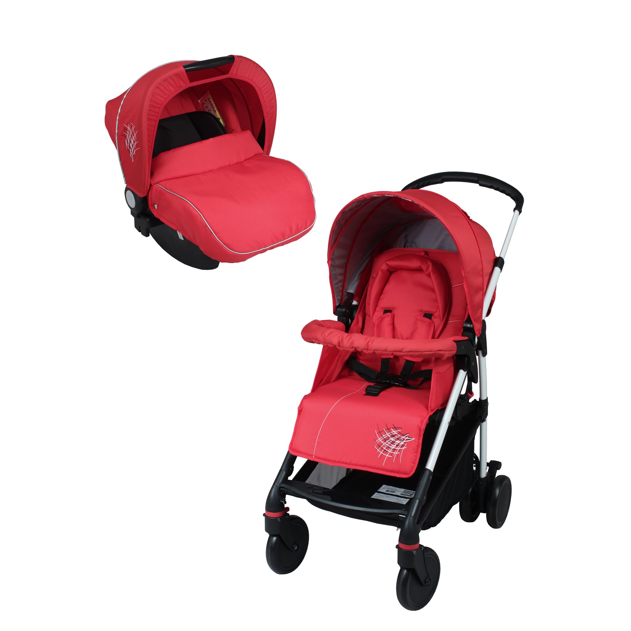 BAMBISOL Poussette combiné duo TS228 pas cher - Auchan.fr