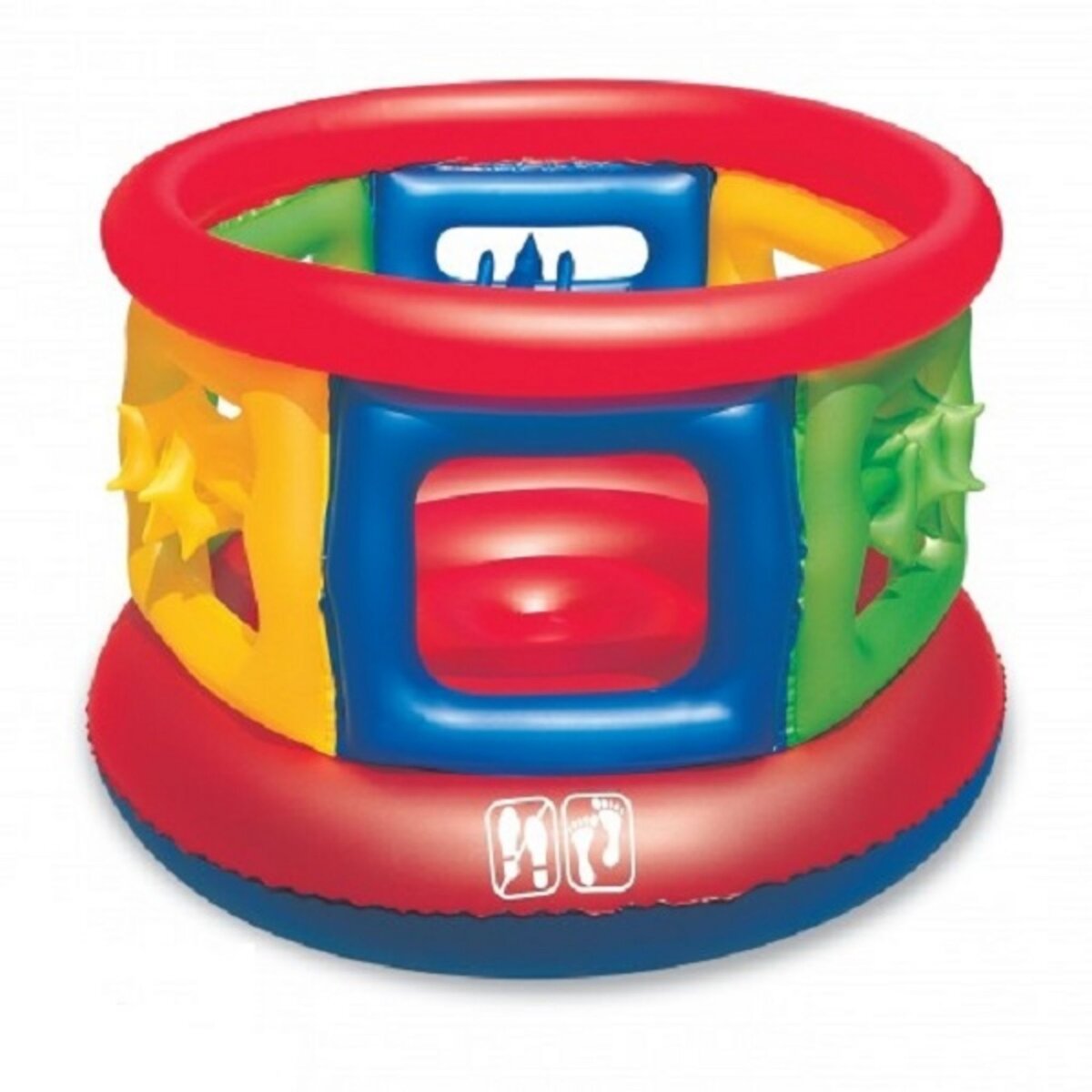 BESTWAY Trampoline gonflable 152 cm pas cher - Auchan.fr