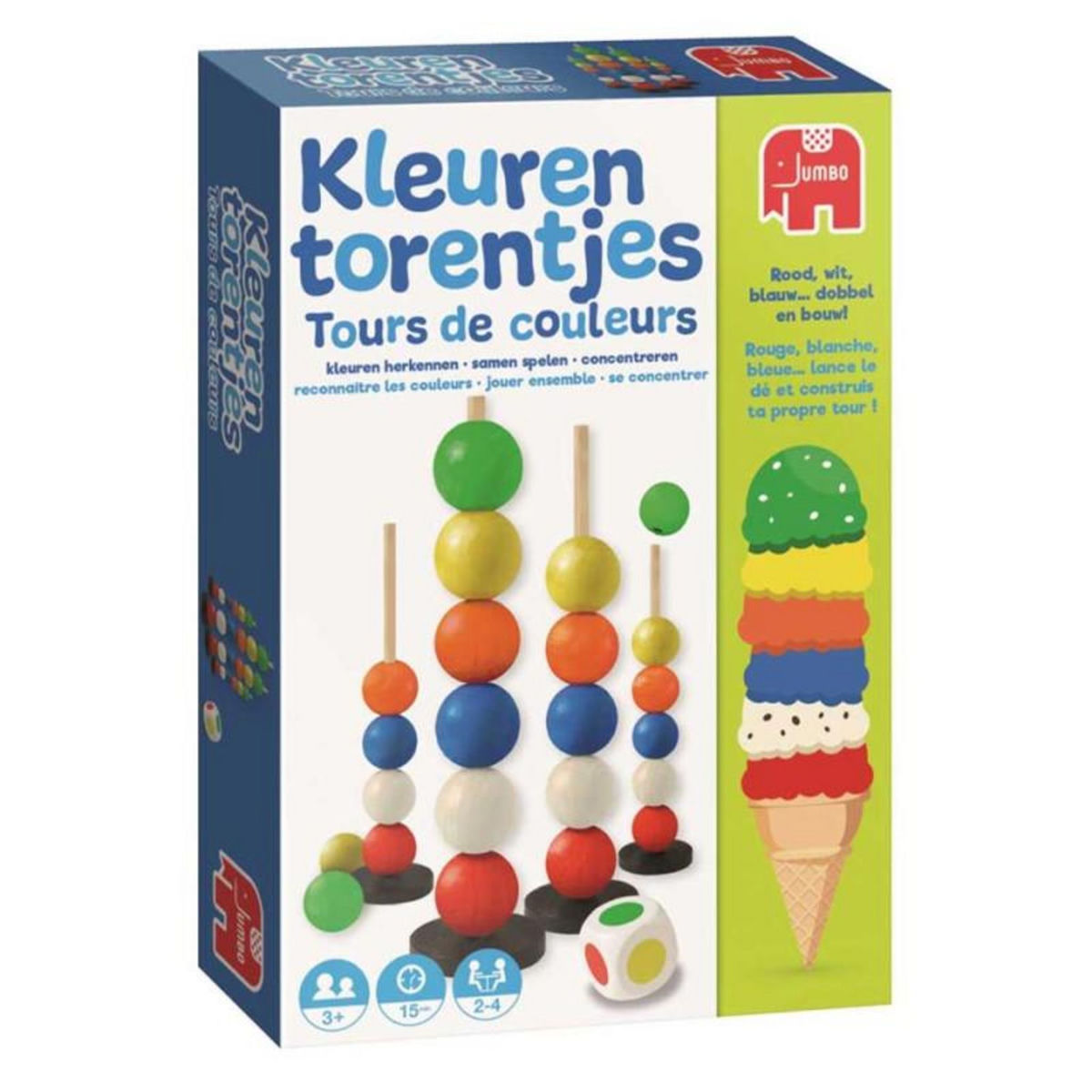 Jumbo JUMBO Colors Turrets pas cher - Auchan.fr