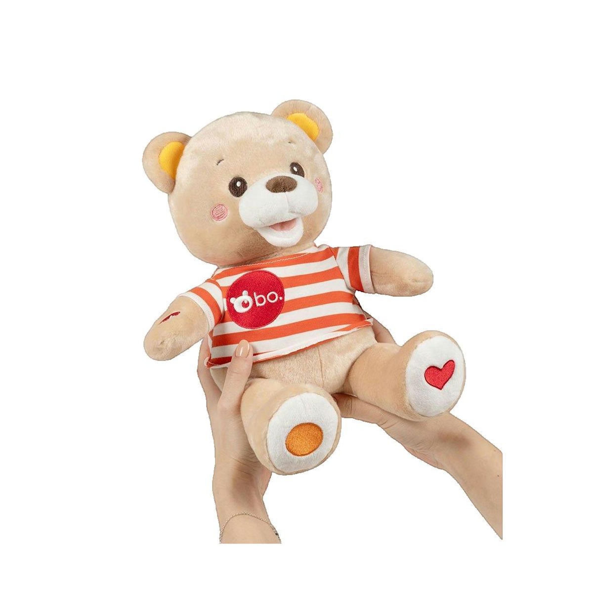 VTECH Peluche interactive Vtech Bo Bear coloré pas cher - Auchan.fr