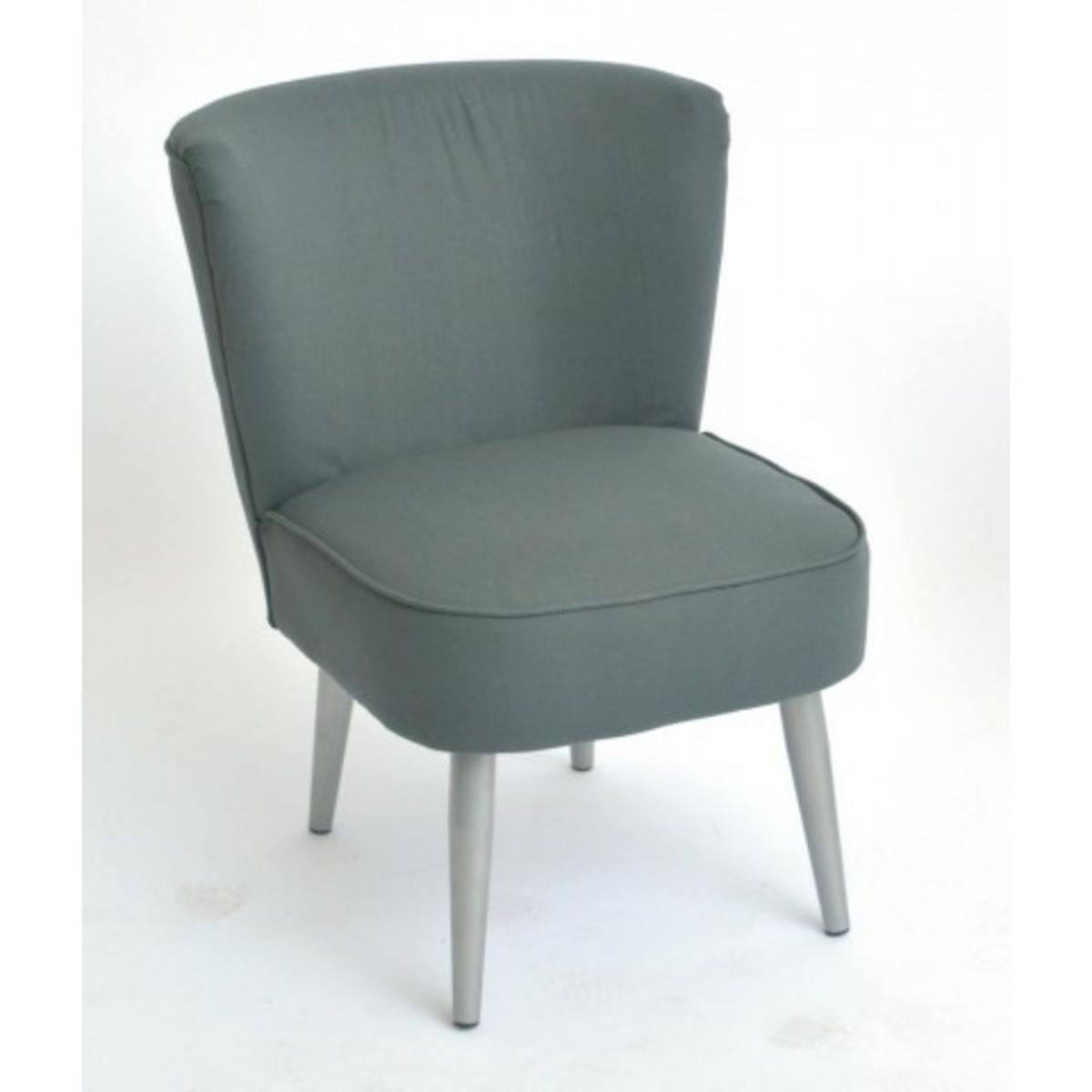 FAUTEUIL GRIS FONCE LAPONY pas cher - Auchan.fr