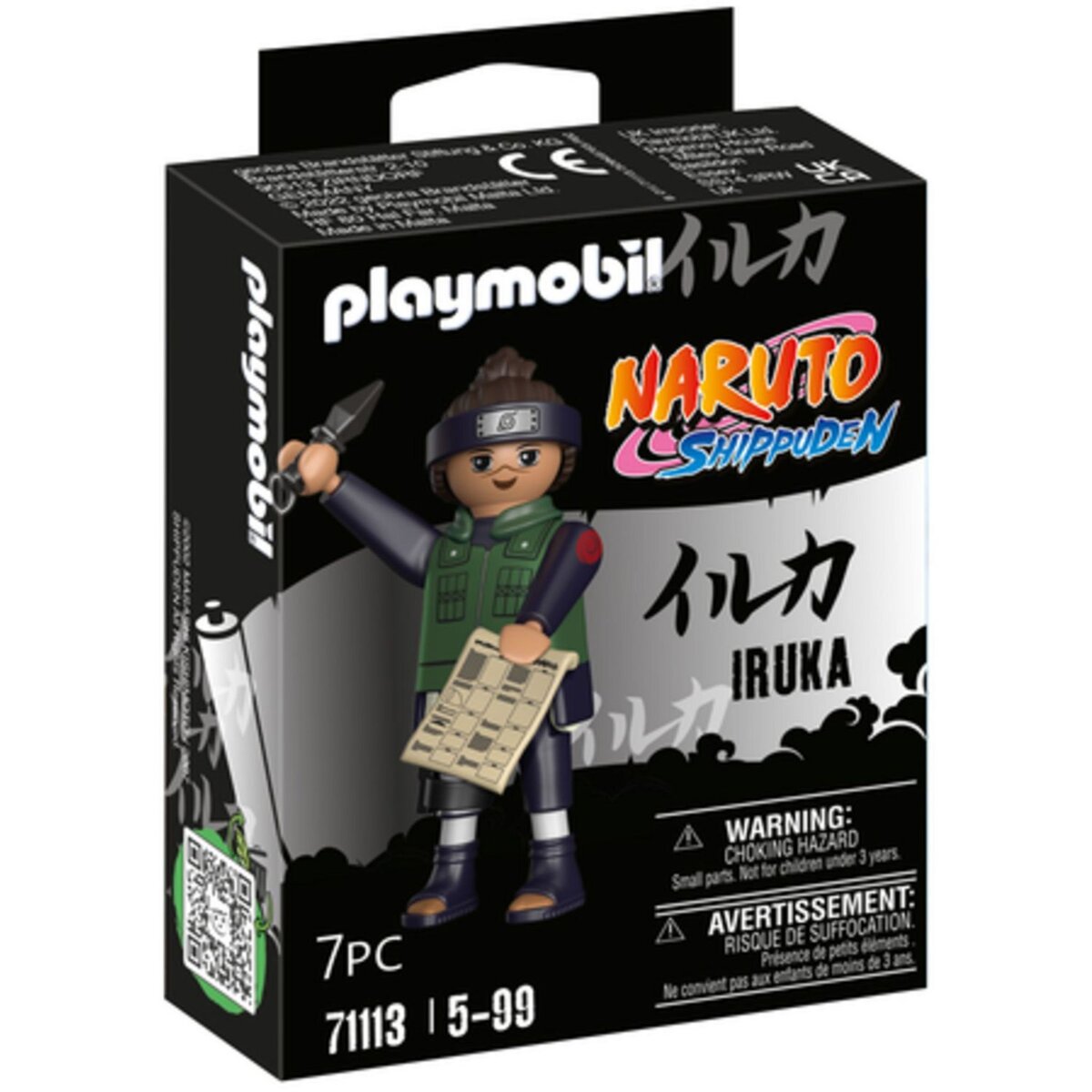 PLAYMOBIL 71113 - Naruto Shippuden - Iruka pas cher - Auchan.fr