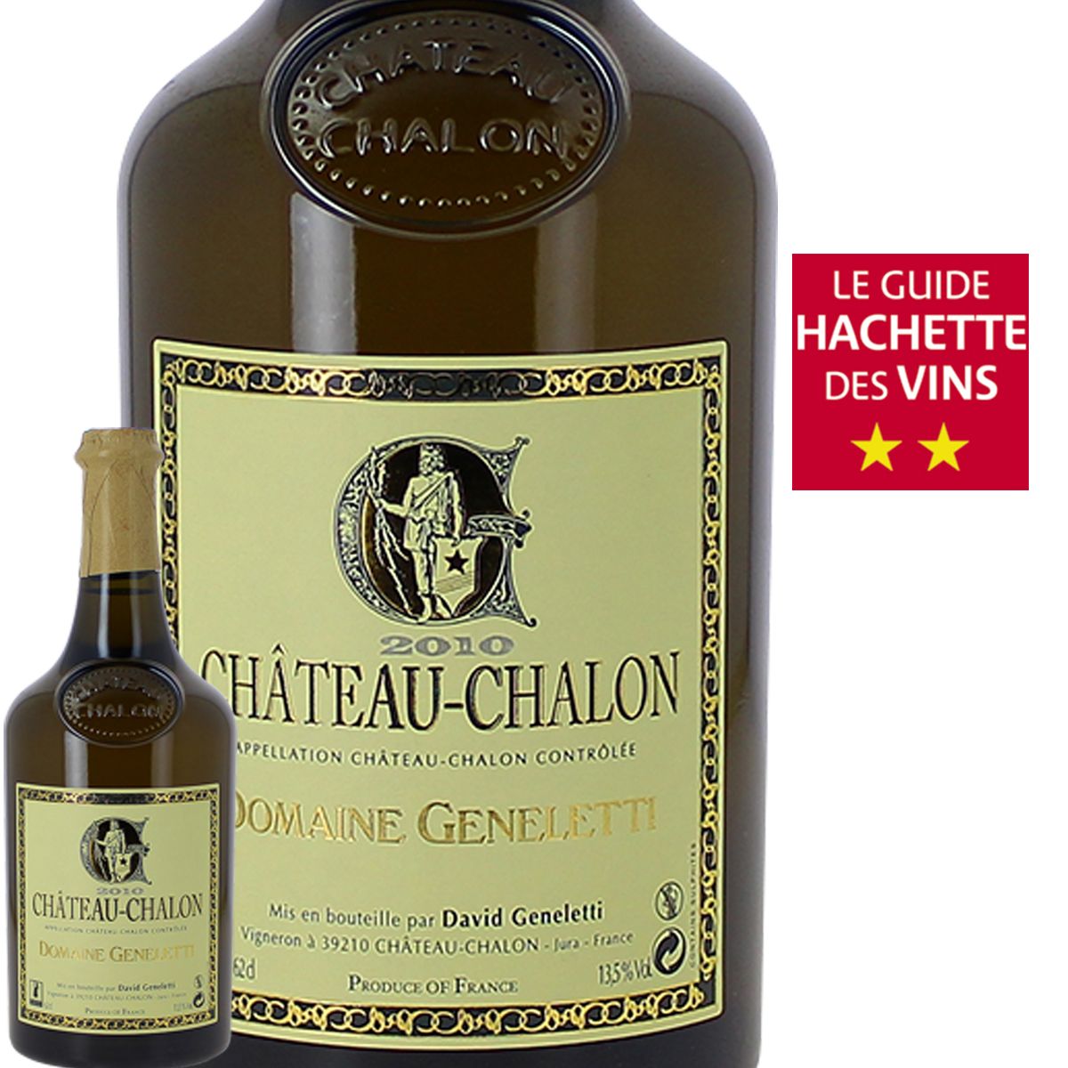 Domaine Geneletti Châton Châlon Vin Jaune Blanc 2010 pas cher - Auchan.fr