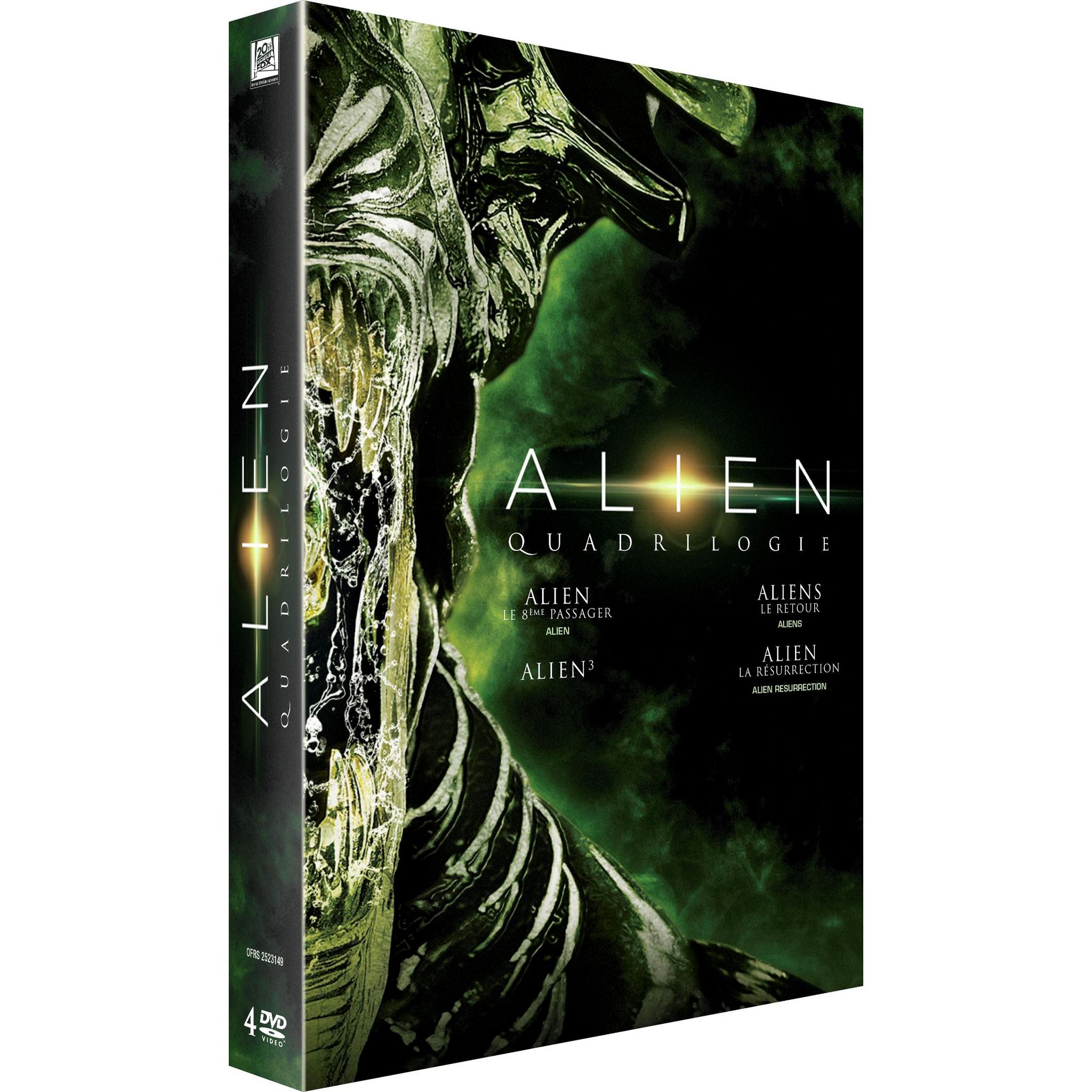 Alien Anthologie : 4 films pas cher - Auchan.fr