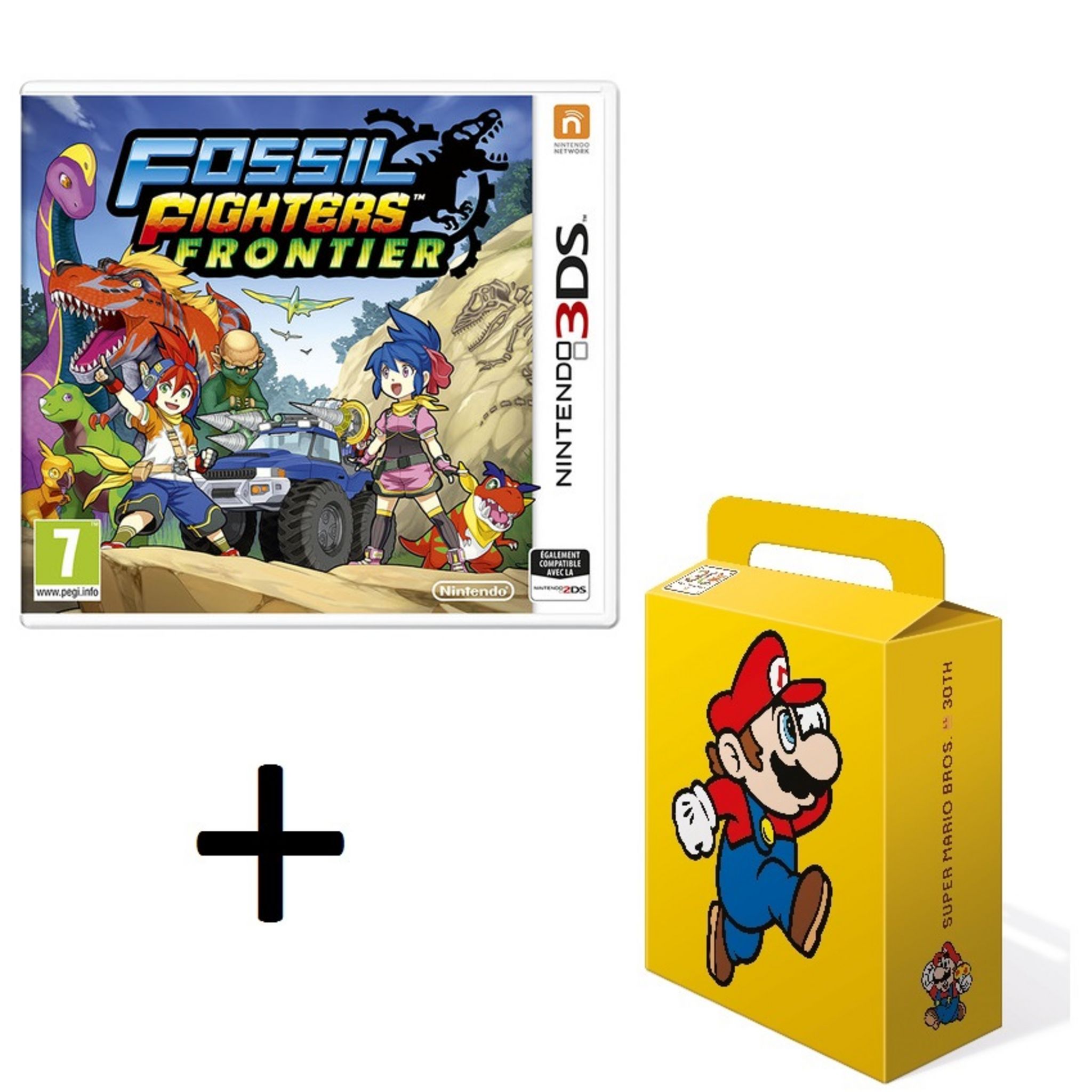 Fossil Fighters Frontier 3DS + Boite cadeau "Mario" pour jeu 3DS pas ...