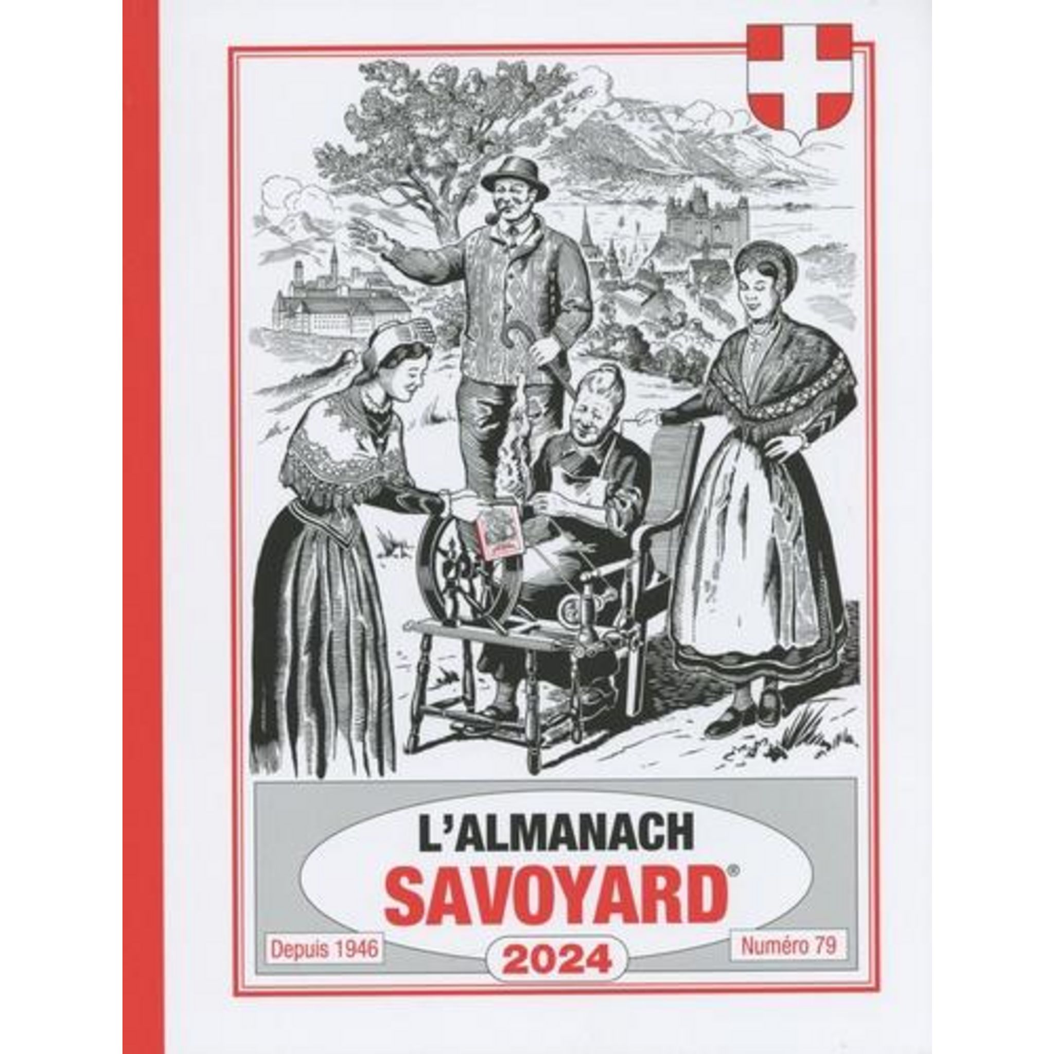 L'ALMANACH SAVOYARD 2024 , Rosset Michel pas cher - Auchan.fr
