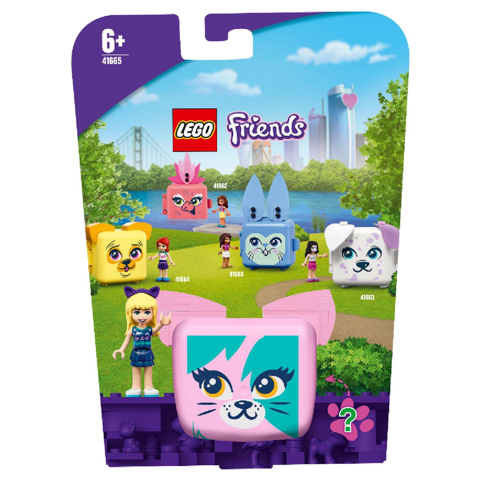 LEGO Friends 41665 Le cube chat de Stéphanie pas cher - Auchan.fr