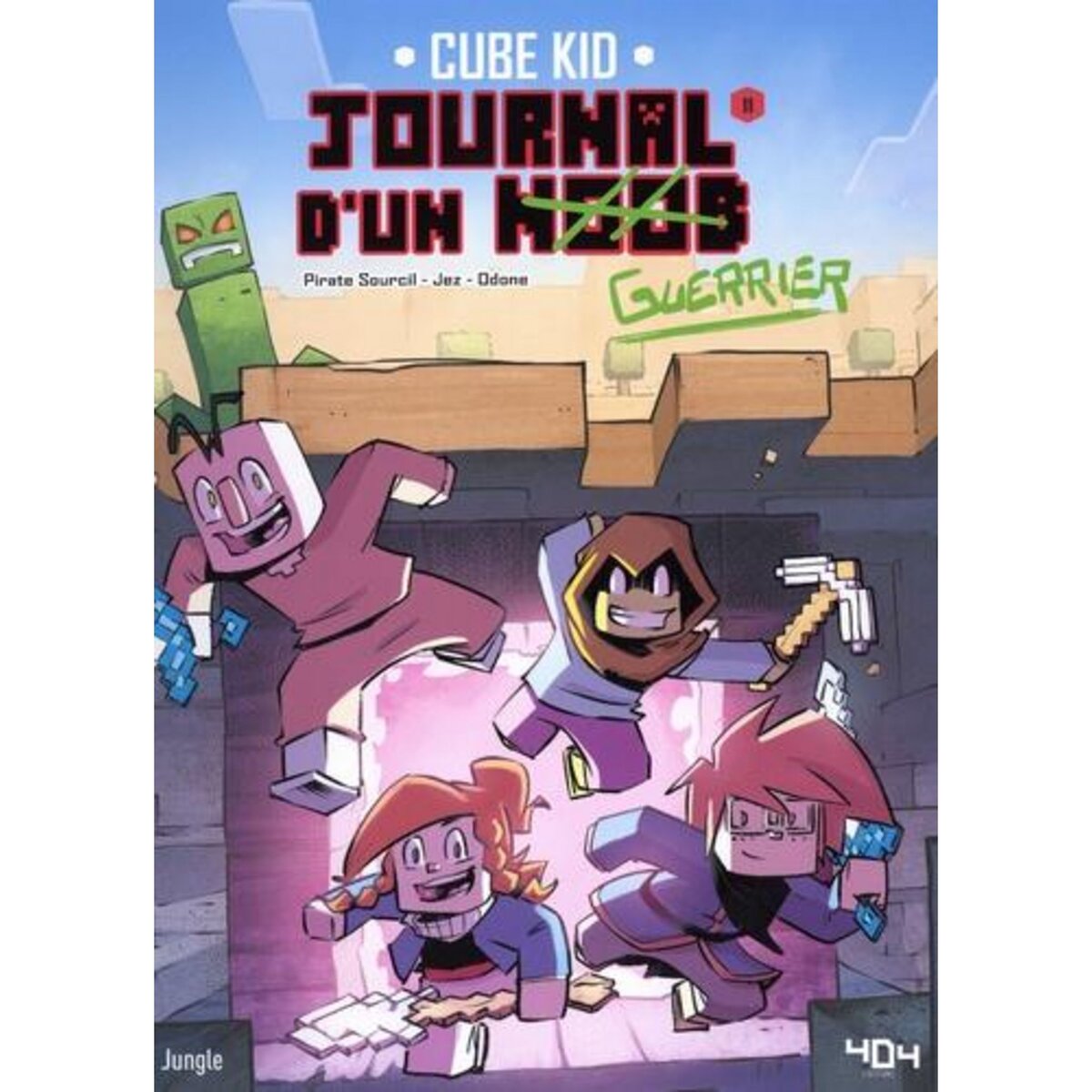 JOURNAL D'UN NOOB TOME 11 : LE REPAIRE D'ENTITY, Cube Kid pas cher ...