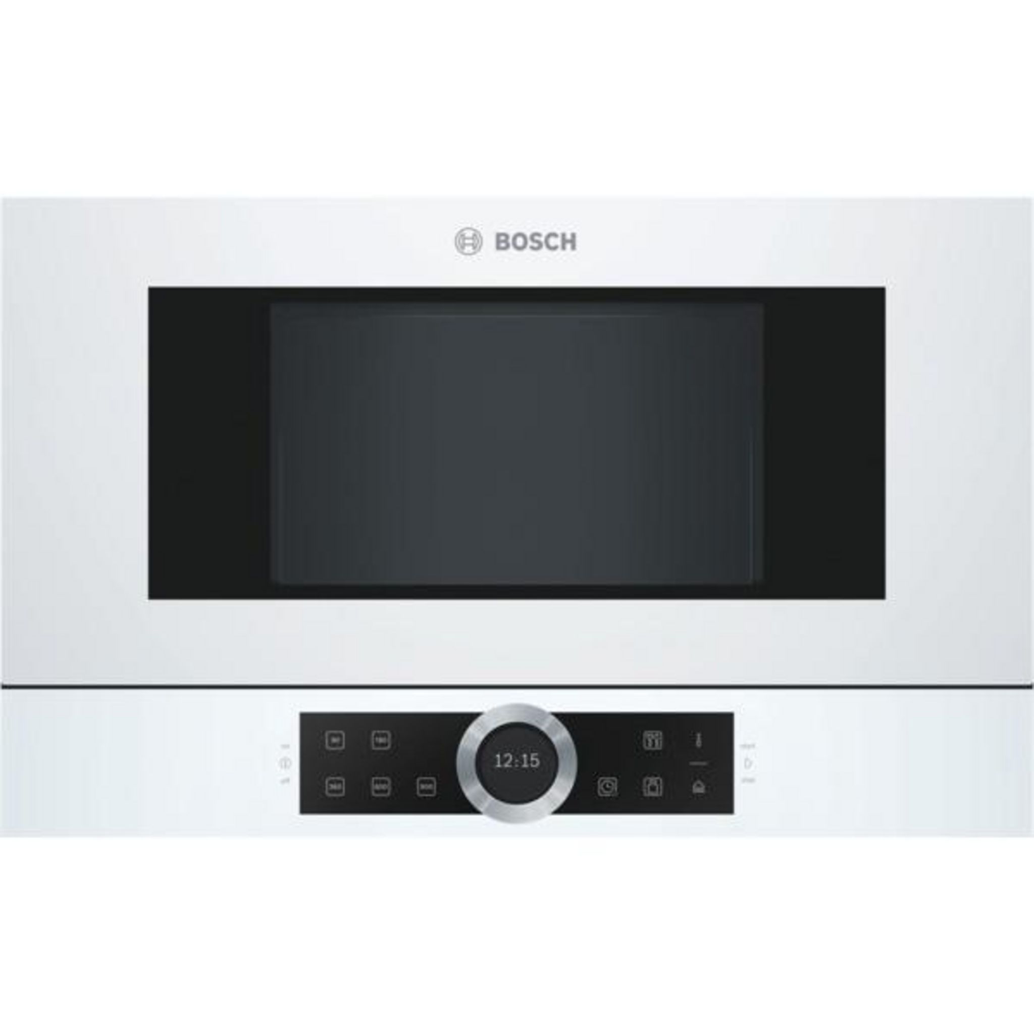 BOSCH Micro-ondes encastrable 21l 900w blanc - bfl634gw1 pas cher ...