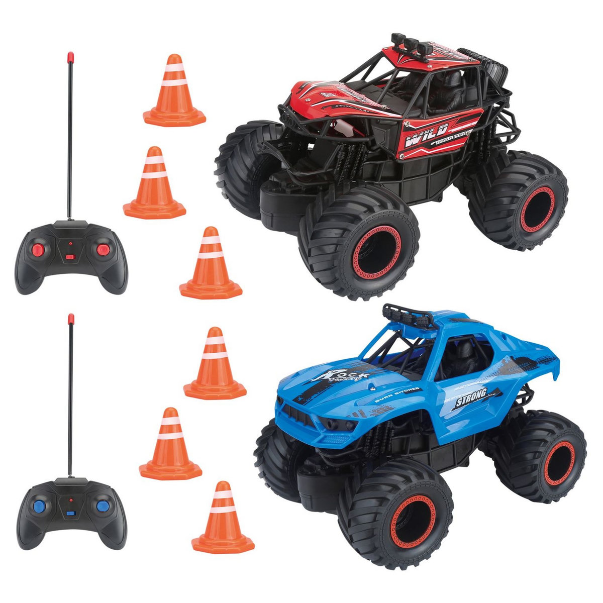 One Two Fun Pack 2 véhicules RC 1/20 WILD and STRONG pas cher - Auchan.fr