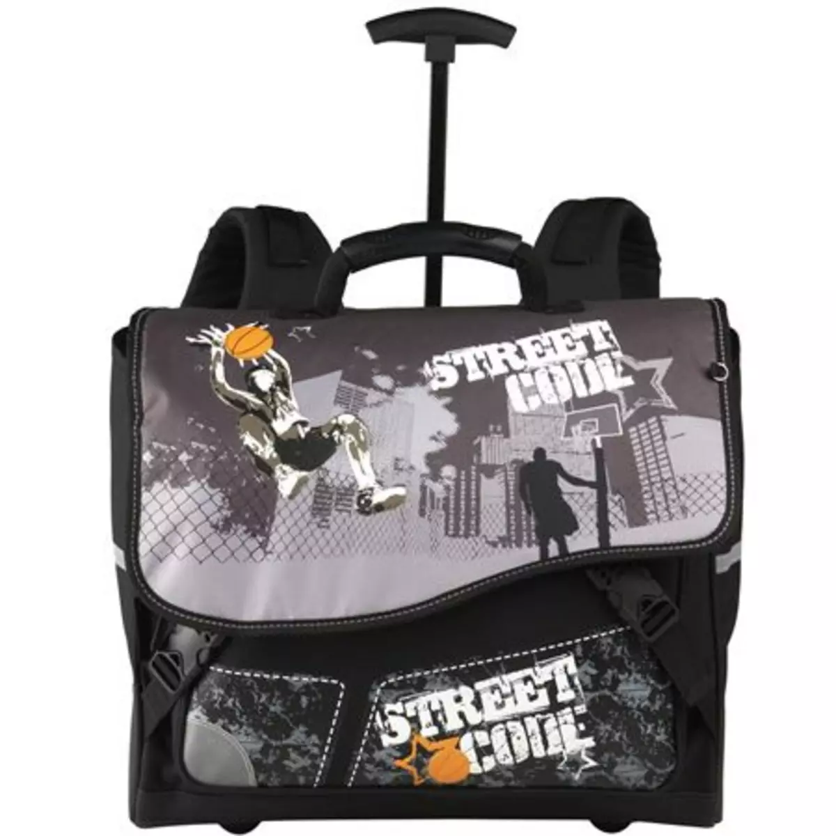 Street Code Cartable à roulettes pas cher - Auchan.fr Street Code Cartable à roulettes pas cher - Auchan.fr