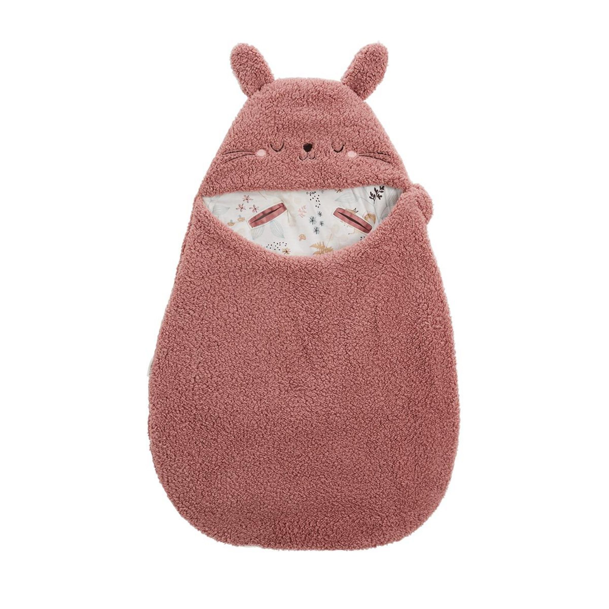 Petit Béguin Nid d'ange en sherpa Bloom pas cher - Auchan.fr