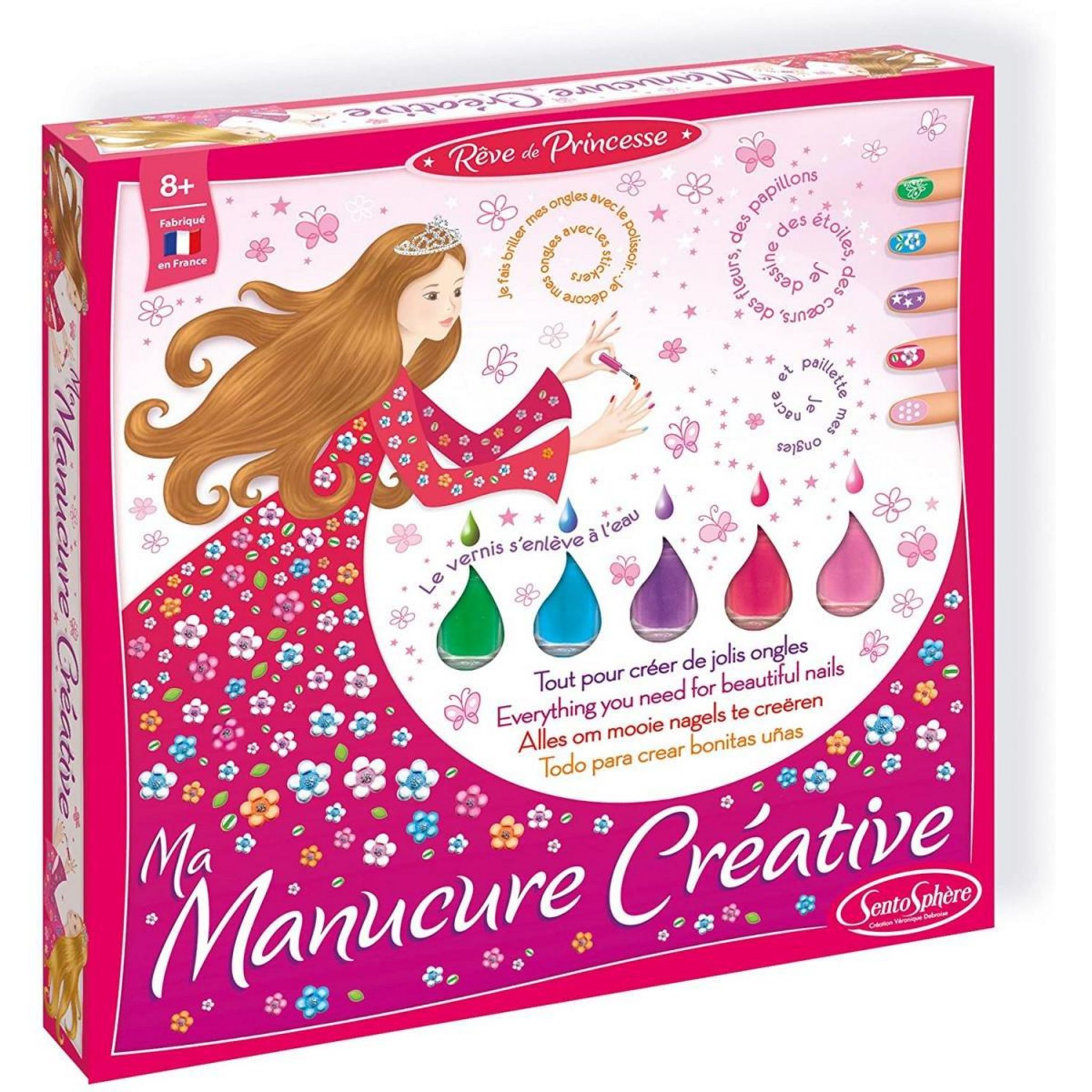 Sentosphere Ma manucure creative coffret pas cher - Auchan.fr