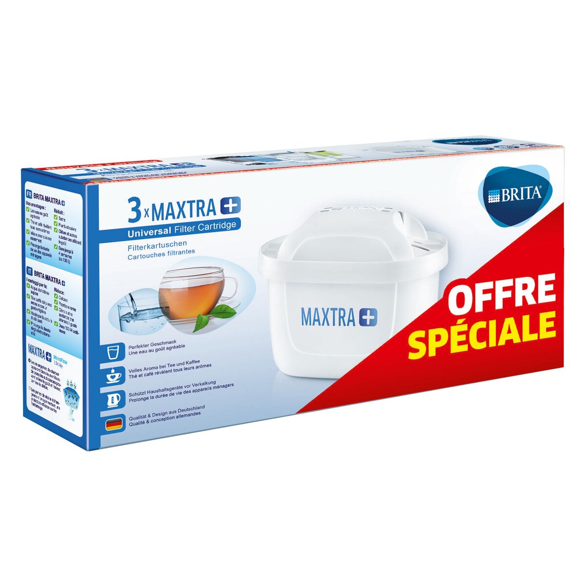 BRITA Pack 3 cartouches MAXTRA+ pas cher - Auchan.fr
