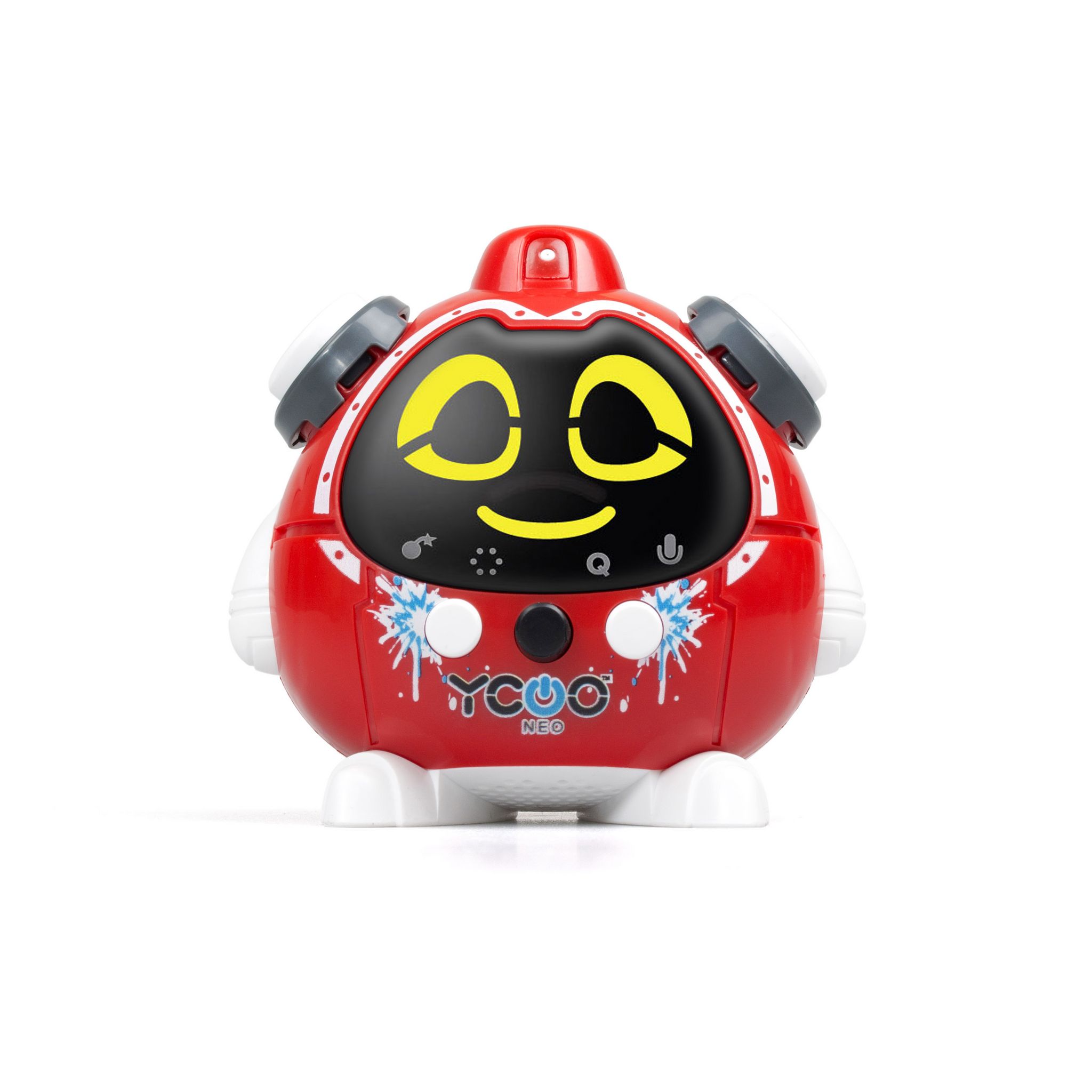 SILVERLIT Robot arroseur interactif Quizzie rouge 3 jeux en 1 pas cher ...