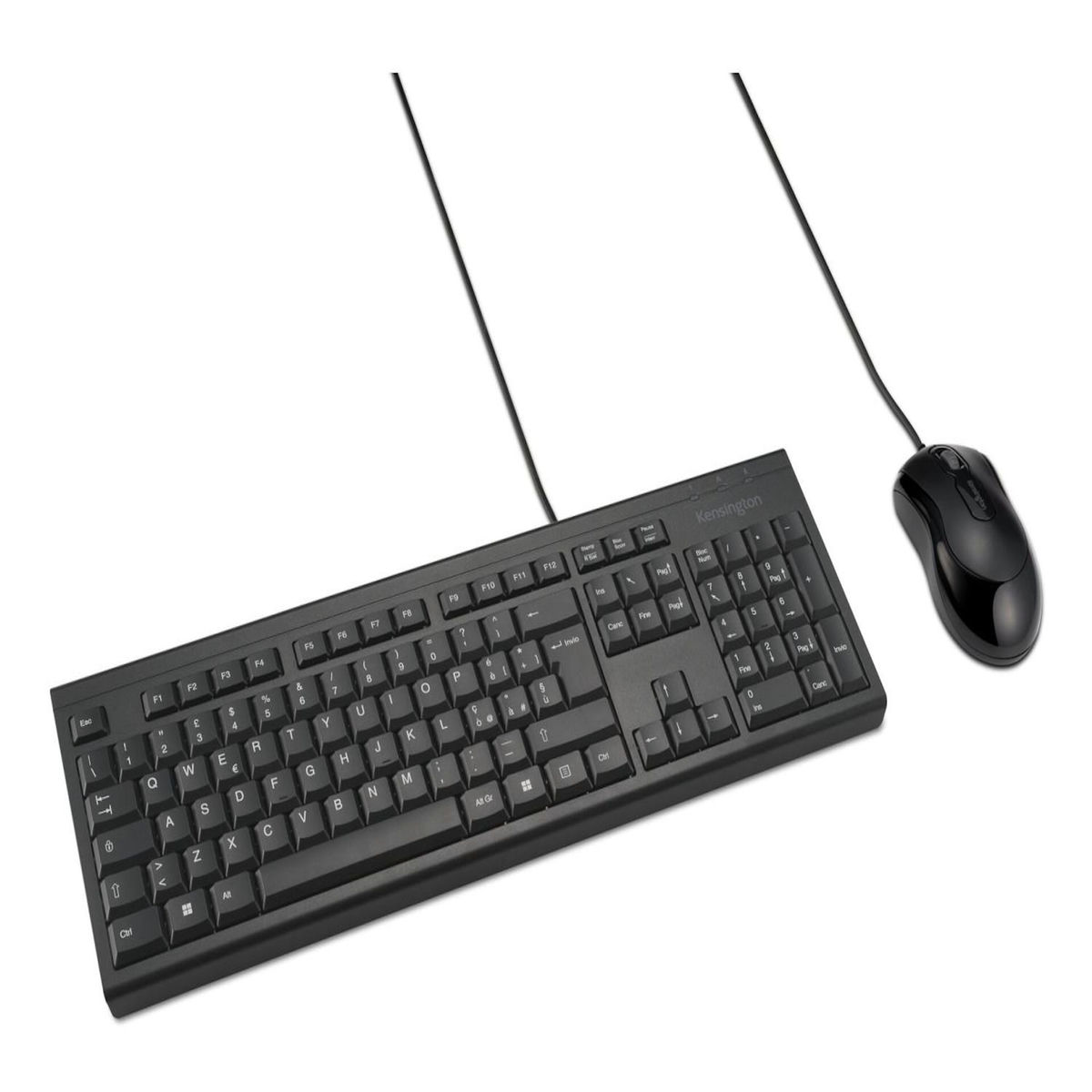 Kensington Kensington KM100 EQ Kit clavier + souris filaire pas cher ...