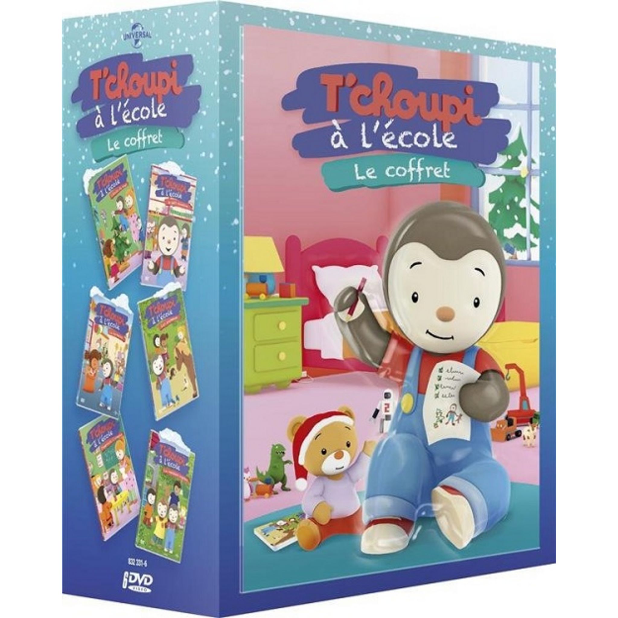Tchoupi - A L'Ecole - 6 DVD pas cher - Auchan.fr