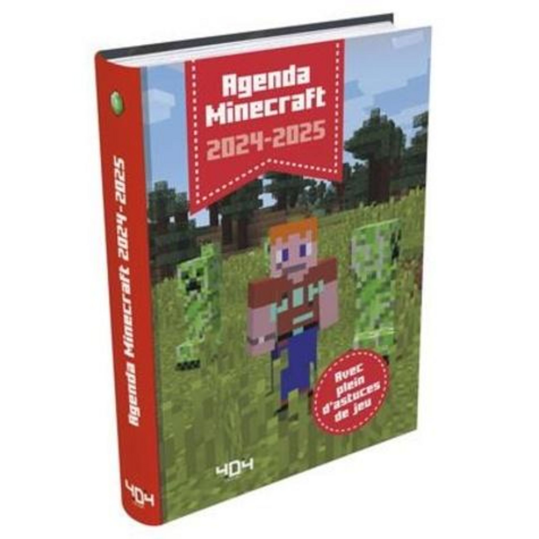 AGENDA MINECRAFT. EDITION 2024-2025, Pilet Stéphane pas cher - Auchan.fr