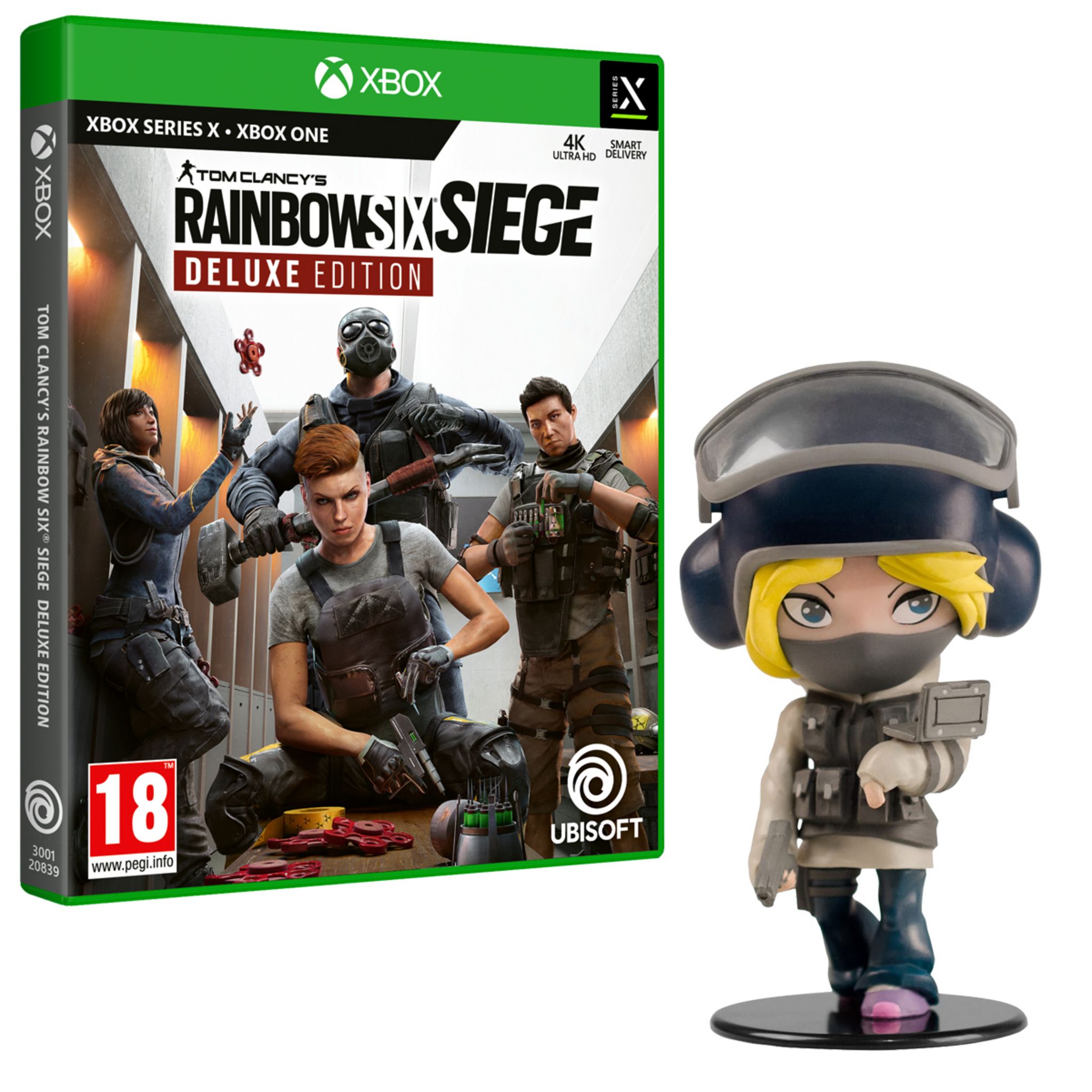 UBISOFT EXCLU WEB Rainbow Six Siege Xbox Series X + Figurine Collection ...