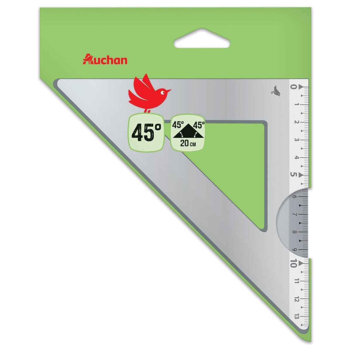 AUCHAN Equerre en métal 45 degrés pas cher - Auchan.fr