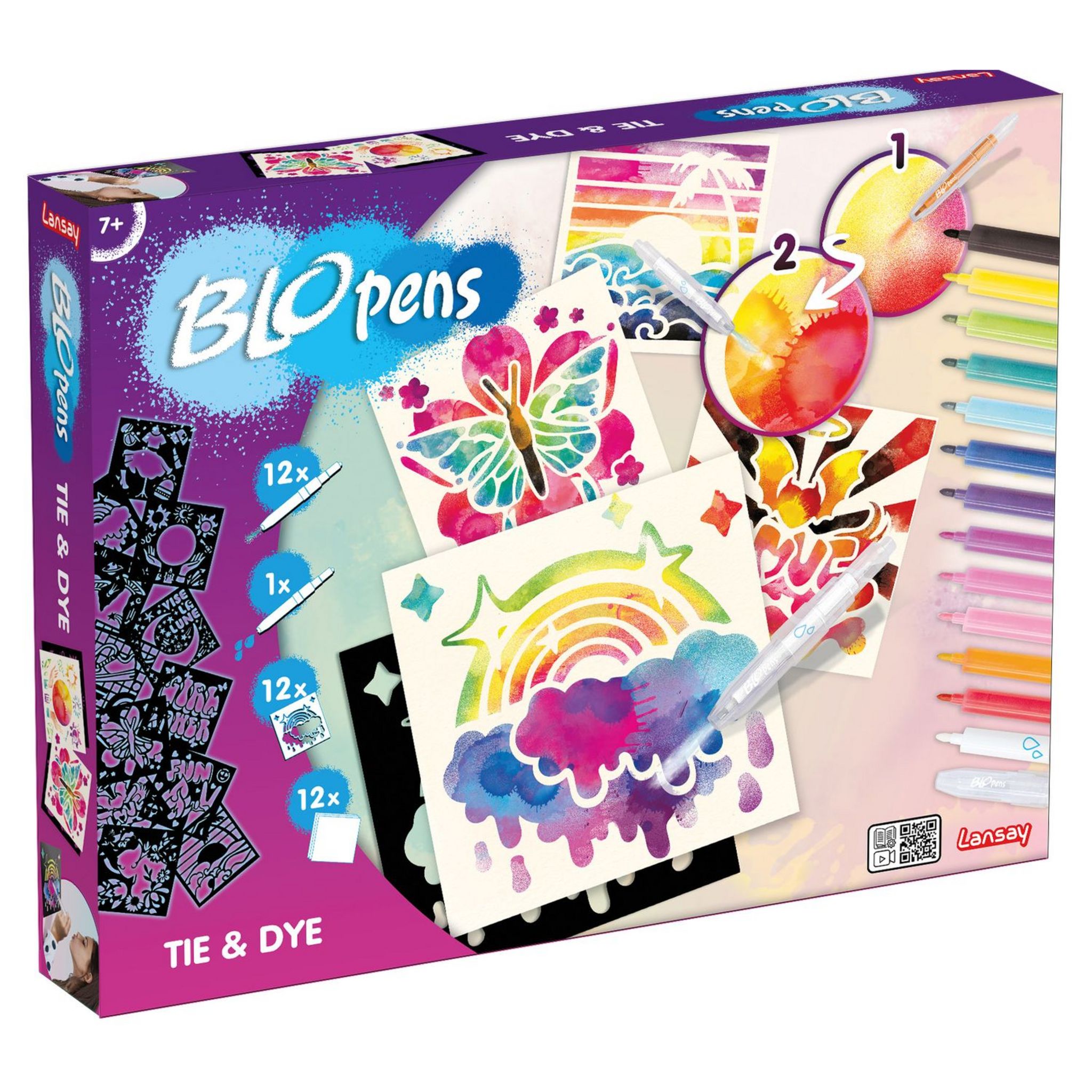 LANSAY Blopens Tie & Dye pas cher - Auchan.fr