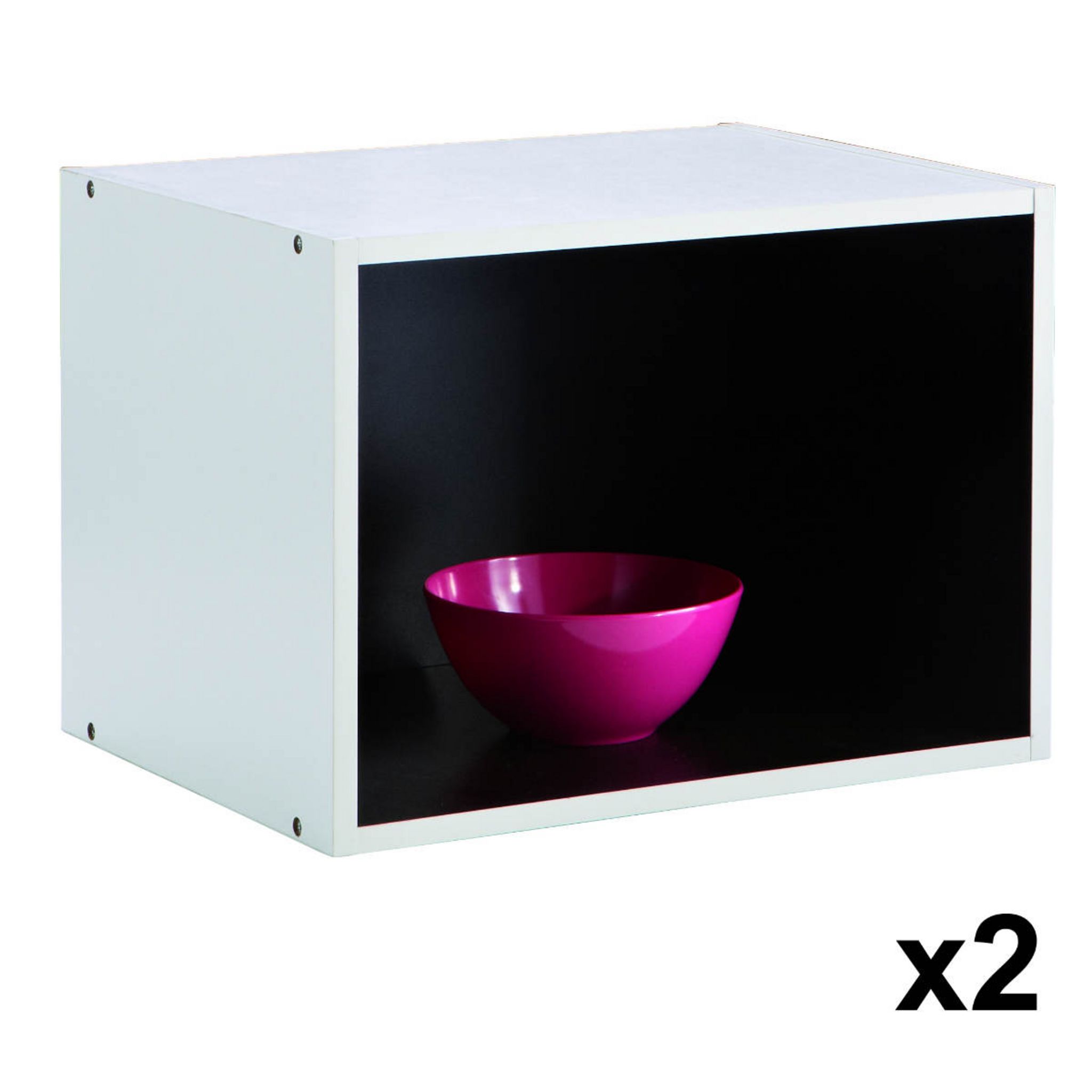 Lot de 2 niches BOY RECTANGLE pas cher - Auchan.fr