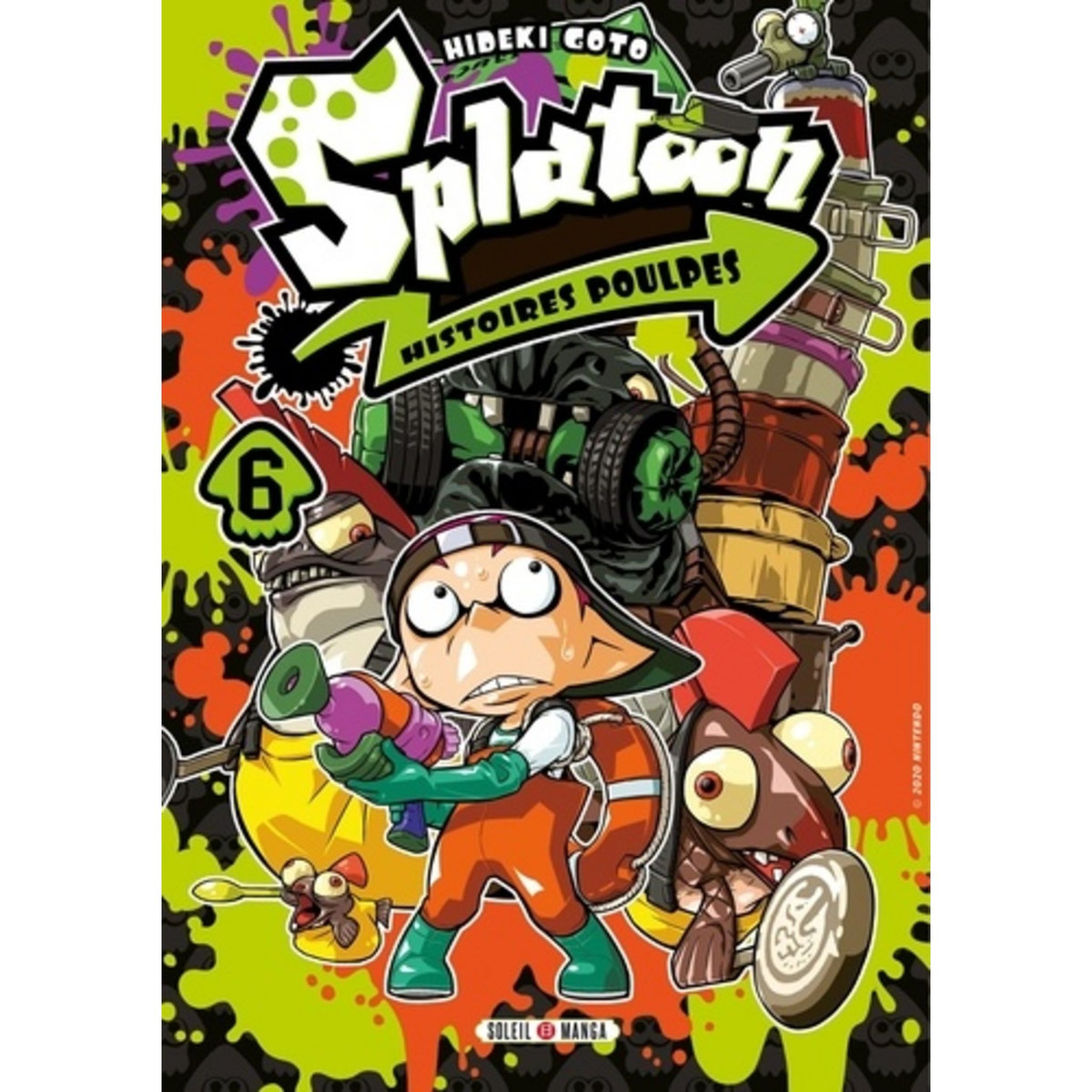 SPLATOON, HISTOIRES POULPES TOME 6 , Goto Hideki pas cher - Auchan.fr