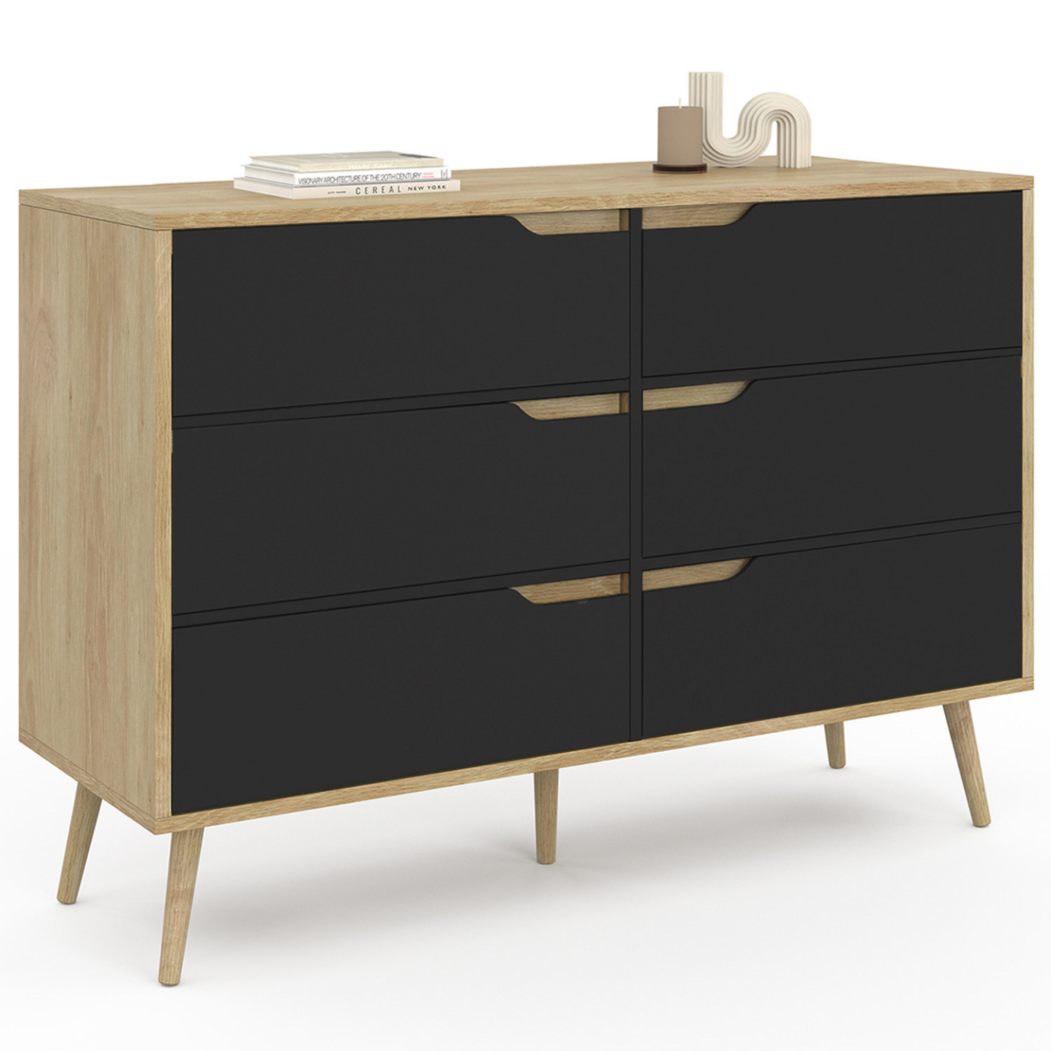 Commode 6 Tiroirs Pas Cher