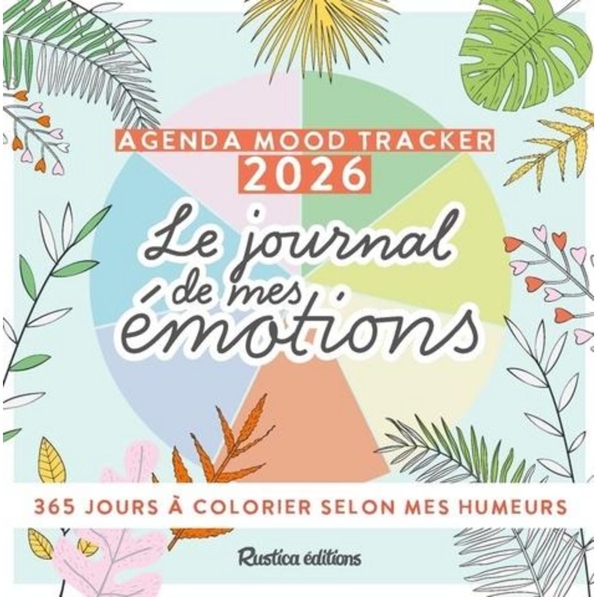 AGENDA MOOD TRACKER. LE JOURNAL DE MES EMOTIONS - 365 JOURS A COLORIER ...
