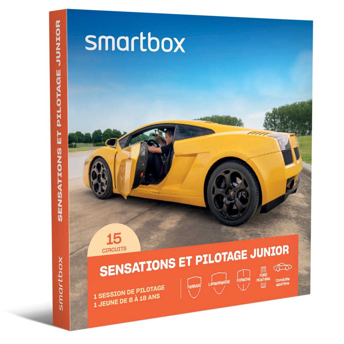 Smartbox Sensations et pilotage junior - Coffret Cadeau Sport ...
