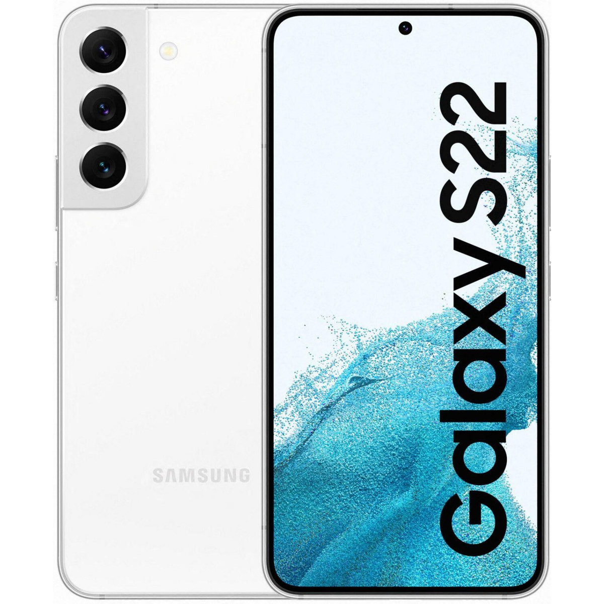 Samsung Galaxy S22 (Dual Sim) Reconditionné 256 Go - Grade A+ - Blanc ...