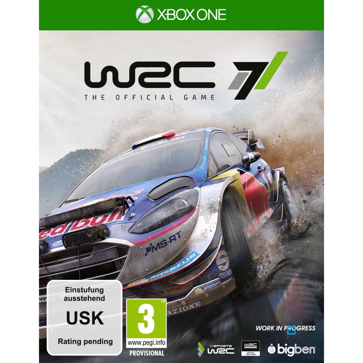 WRC 7 XBOX ONE pas cher - Auchan.fr