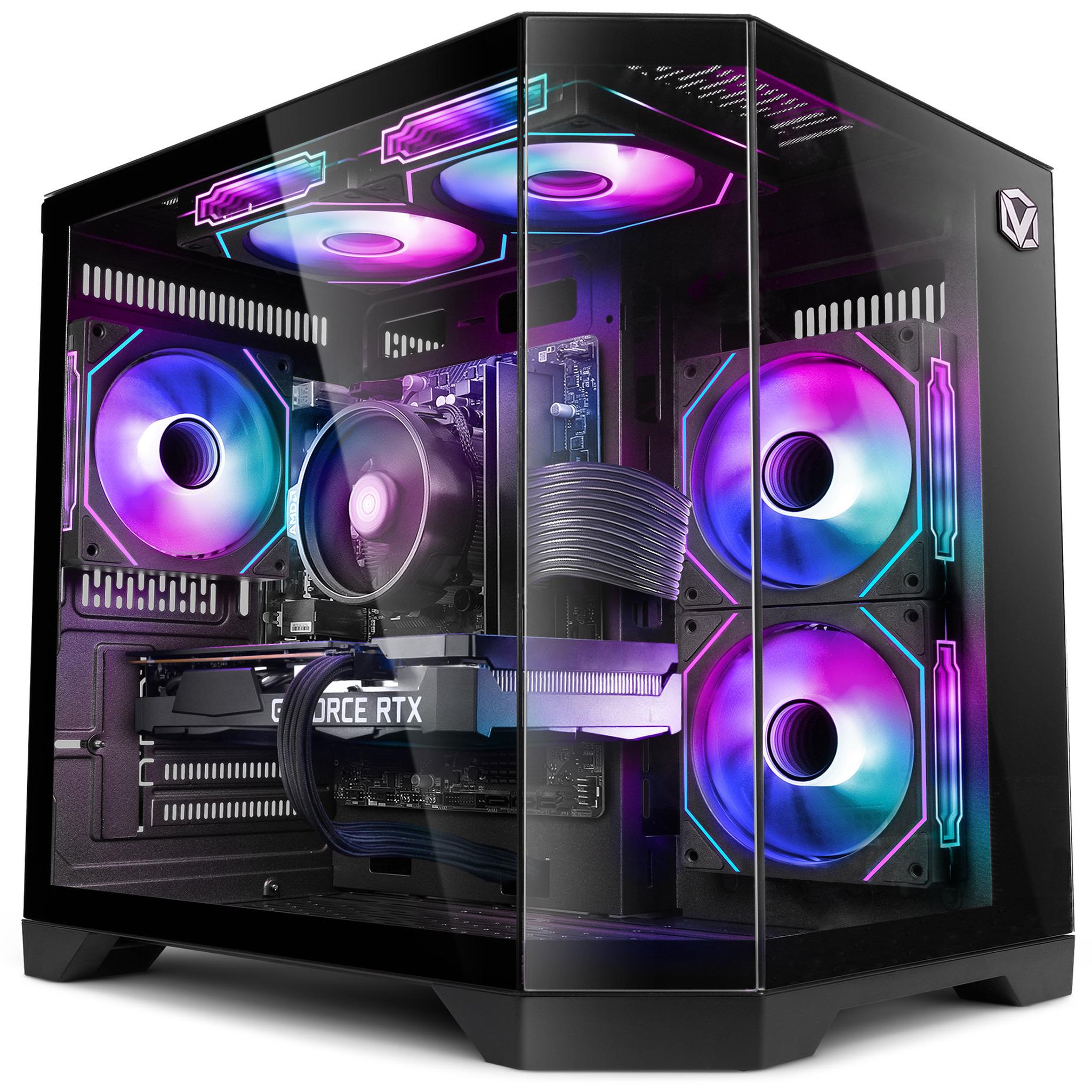 VIBOX PC Gamer - Ryzen 5 5500, RTX 3050, 16 Go RAM, 500 Go SSD, Windows ...