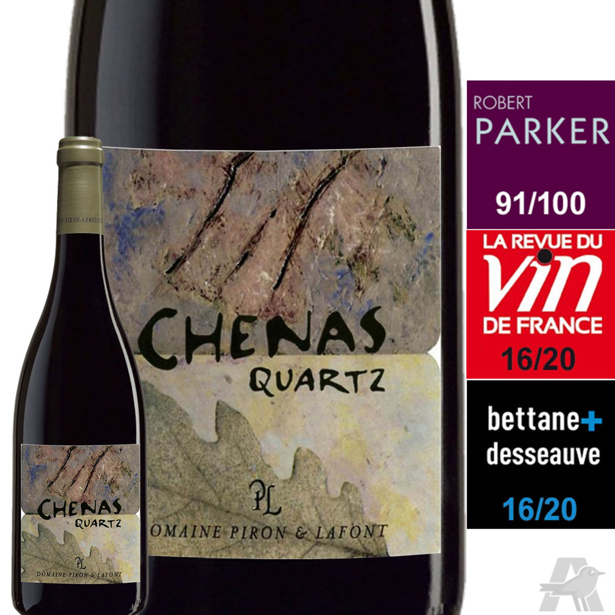 Dominique Piron Chénas Quartz Rouge 2014 pas cher - Auchan.fr