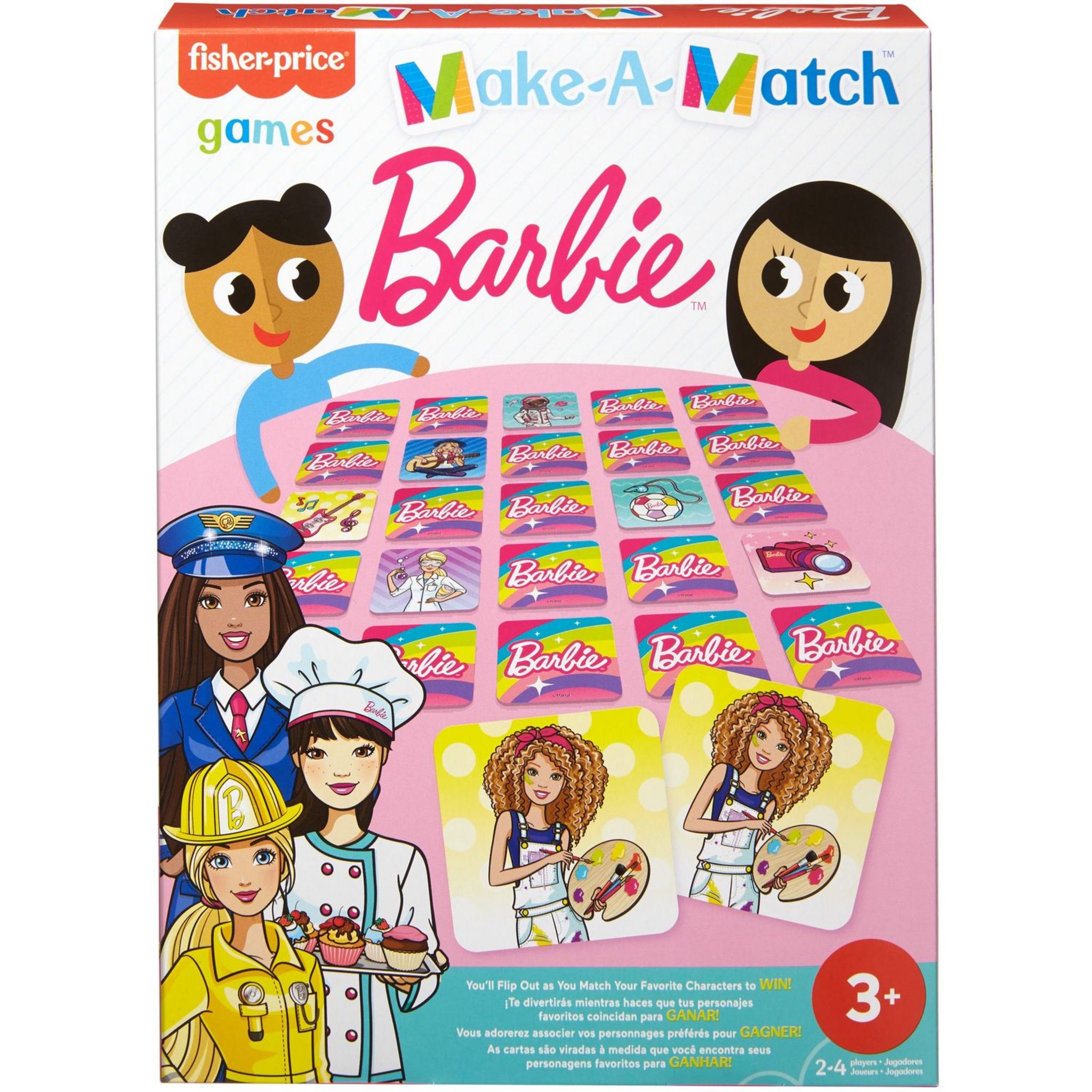 BARBIE Jeu de Memory Fisher Price Barbie pas cher - Auchan.fr