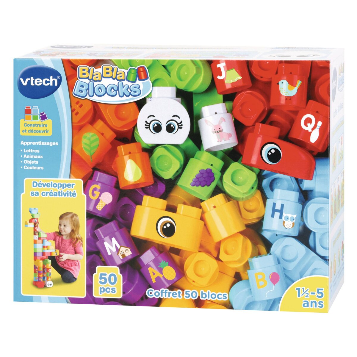 VTECH Bla Bla Blocks - Coffret de 50 blocs de construction pas cher ... VTECH Bla Bla Blocks - Coffret de 50 blocs de construction pas cher ...
