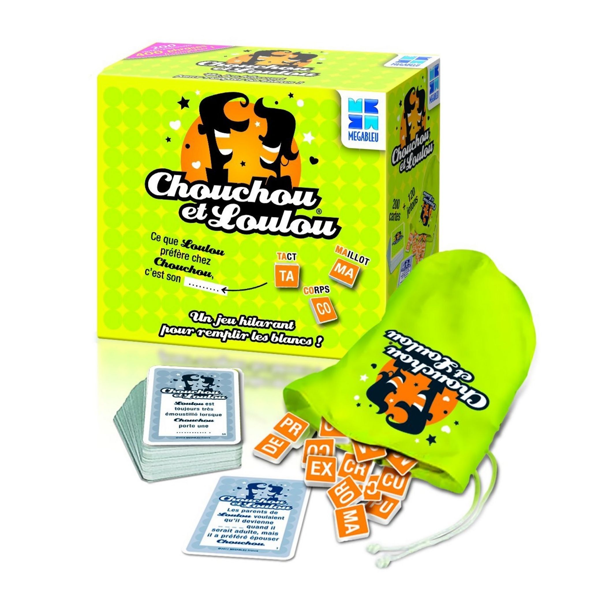MEGABLEU Jeu Chouchou et loulou jeu en sac pas cher - Auchan.fr
